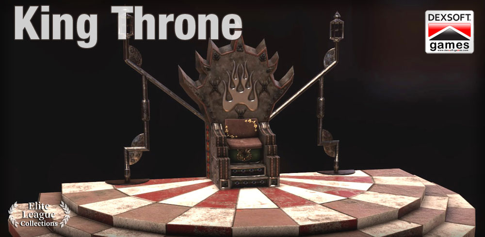 King's Throne - iClone/Stage - Reallusion Content Store