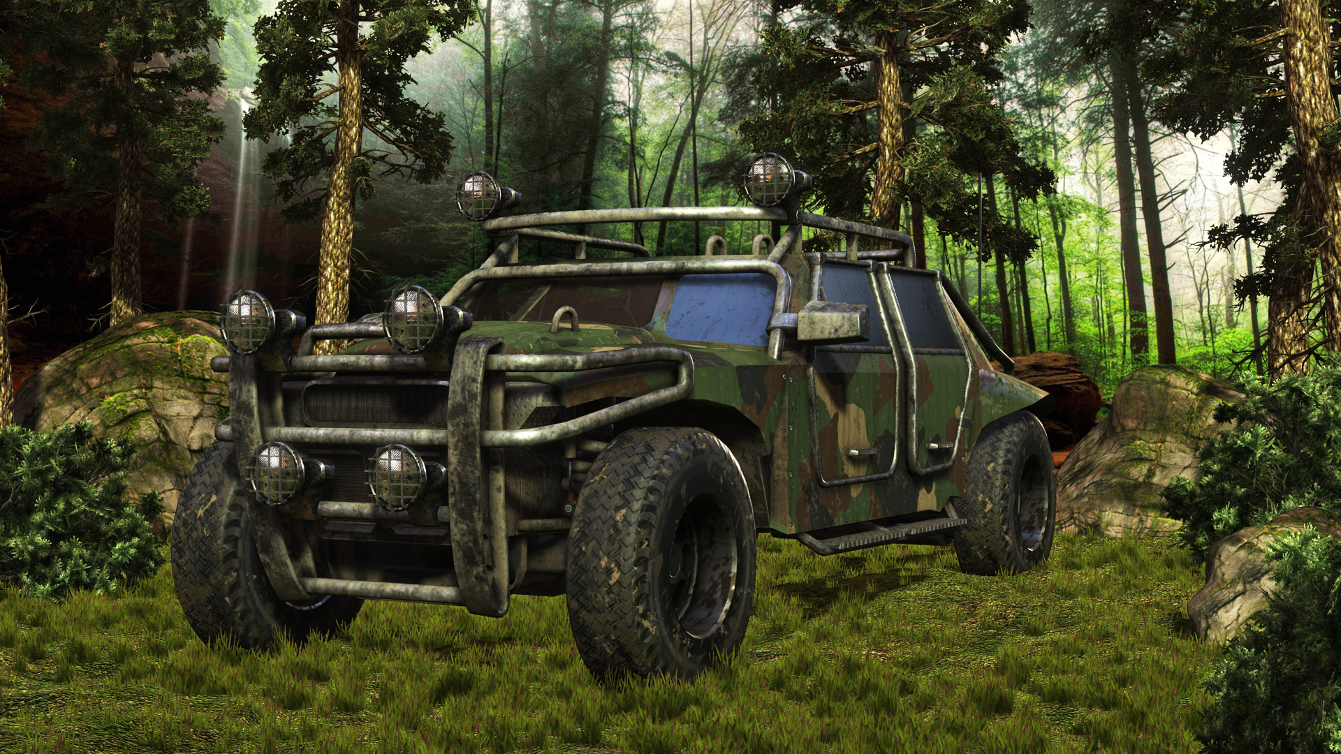 Interactive Vehicles Series - Adventure 4WD - iClone/Stage - Reallusion ...
