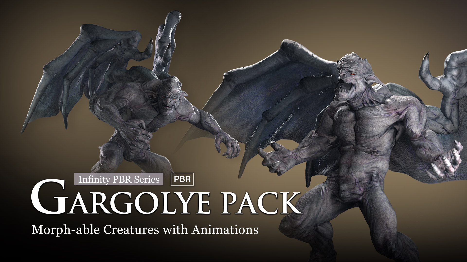 Gargoyle Pack - iClone/Actor - Reallusion Content Store