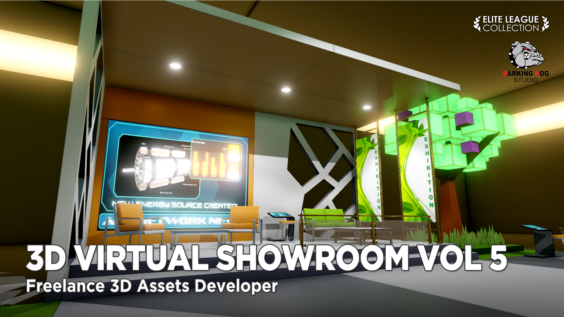 3D Virtual Showroom Vol.5 - iClone/Stage - Reallusion Content Store