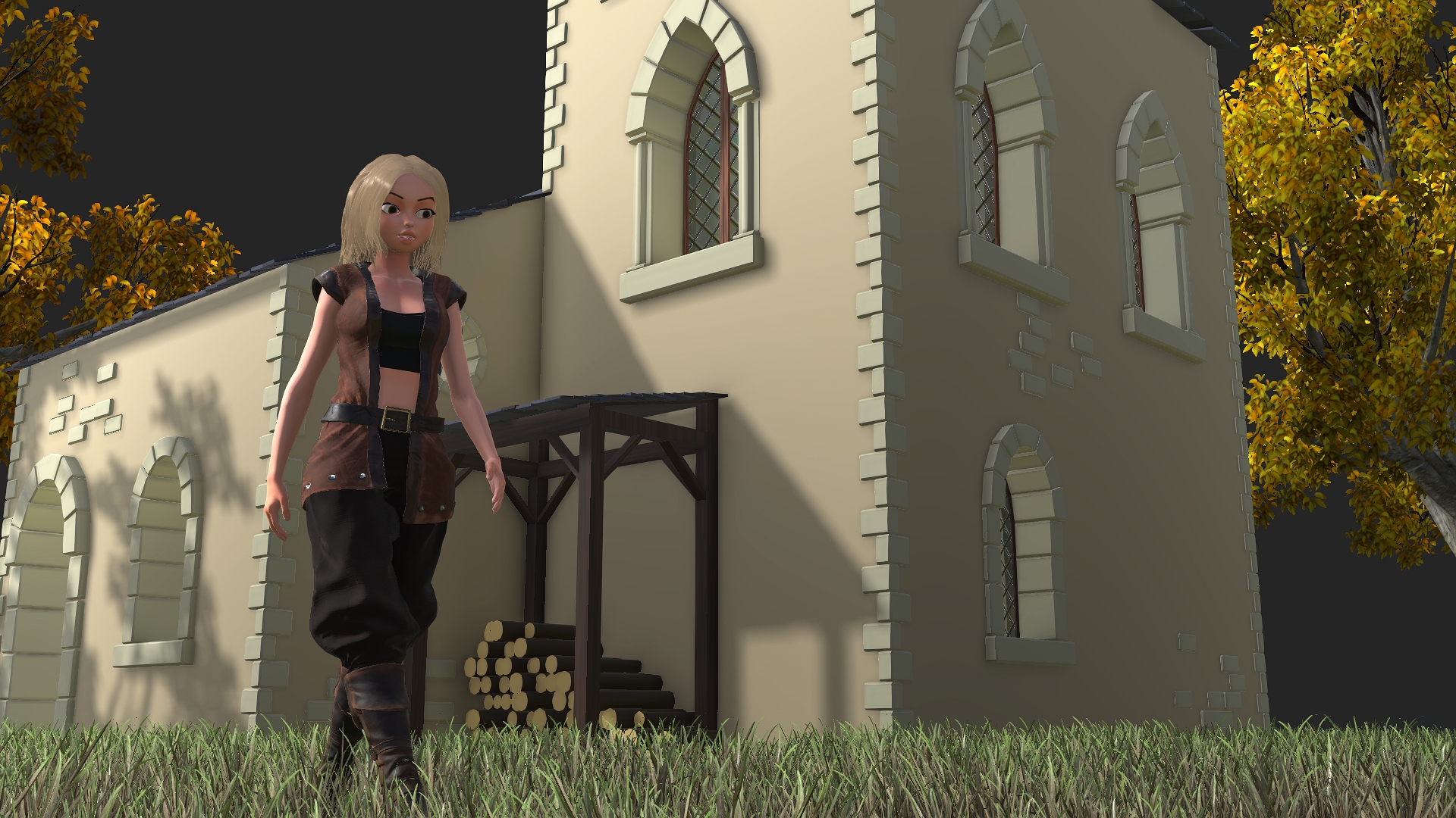 Medieval_cartoon_house_A01 - iClone/Stage - Reallusion Content Store