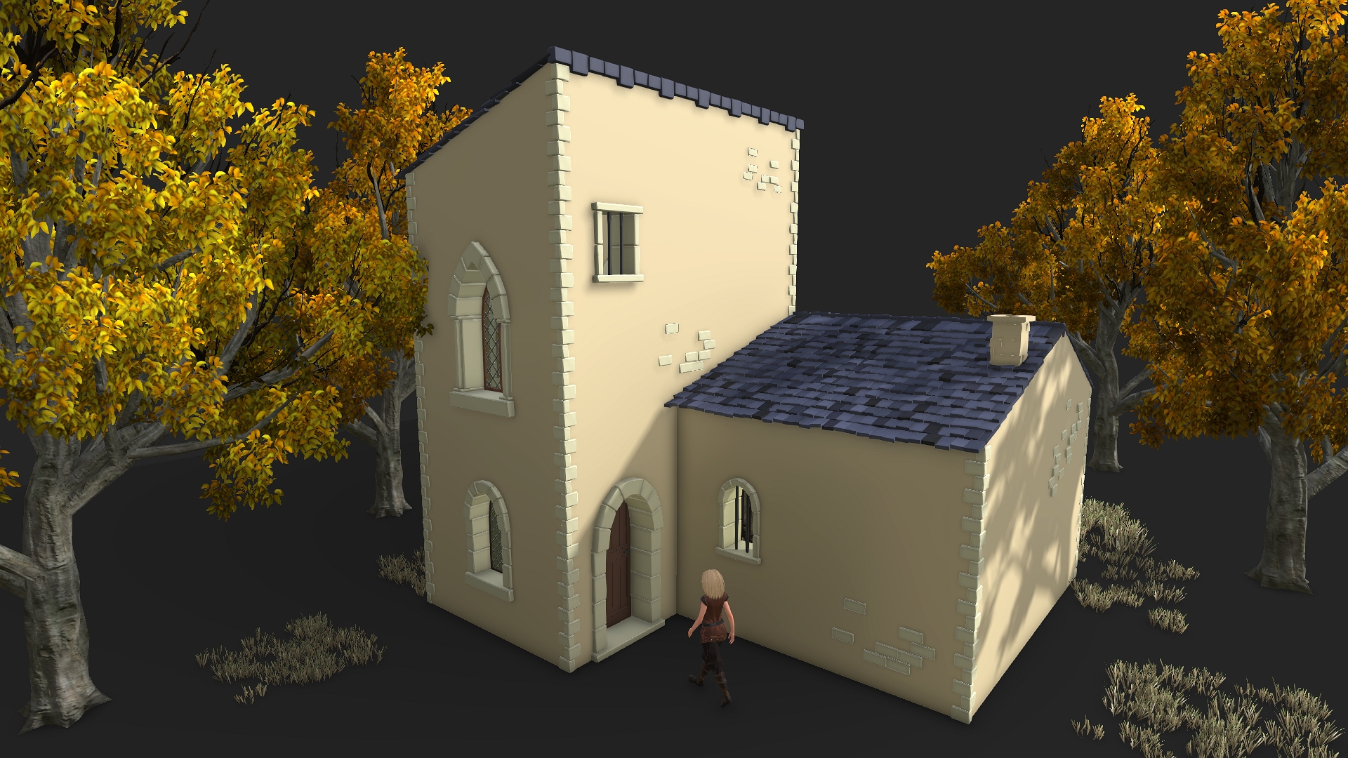 Medieval_cartoon_house_A01 - iClone/Stage - Reallusion Content Store