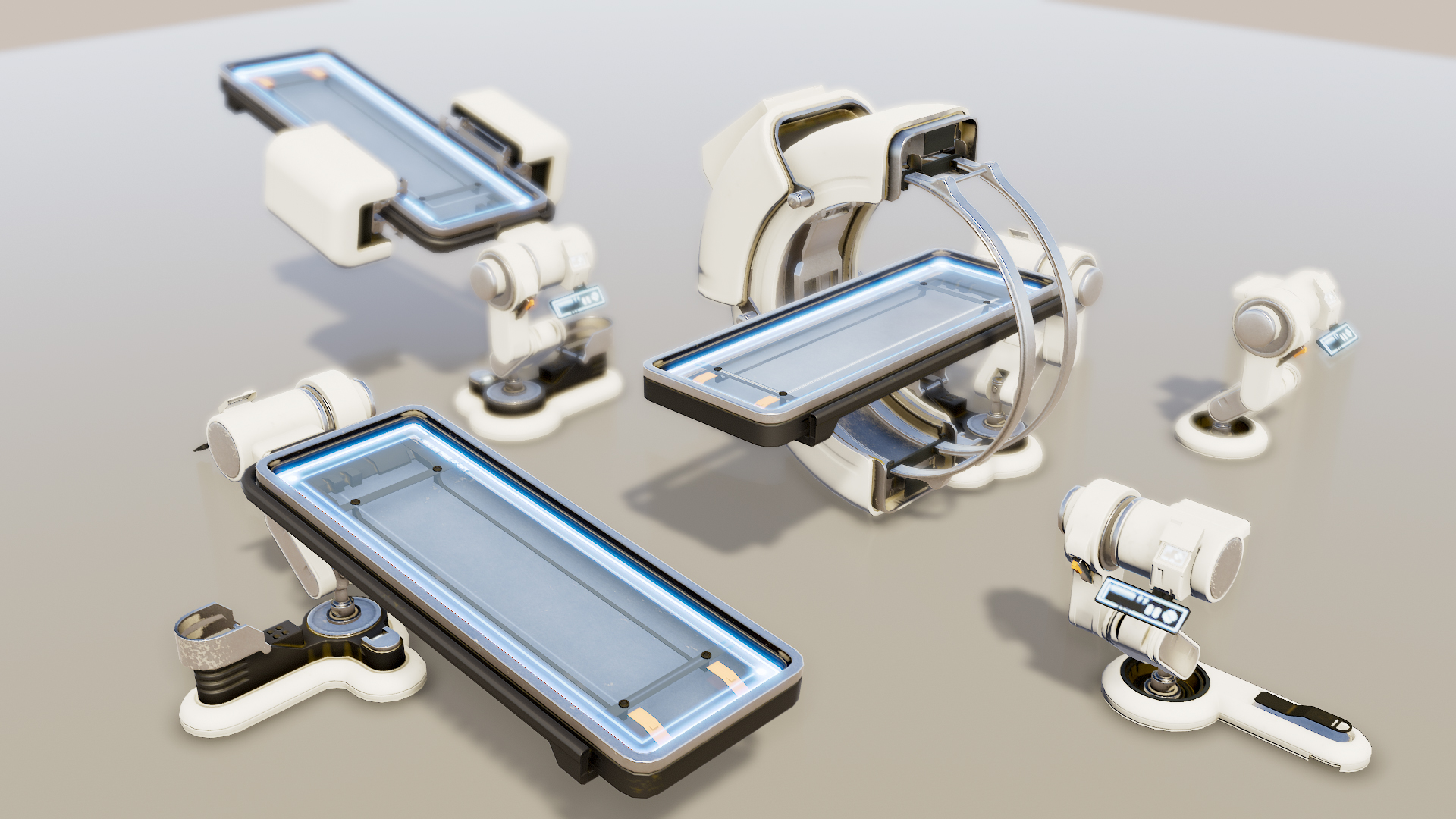 Sci-Fi Laboratory Props - iClone/Stage - Reallusion Content Store