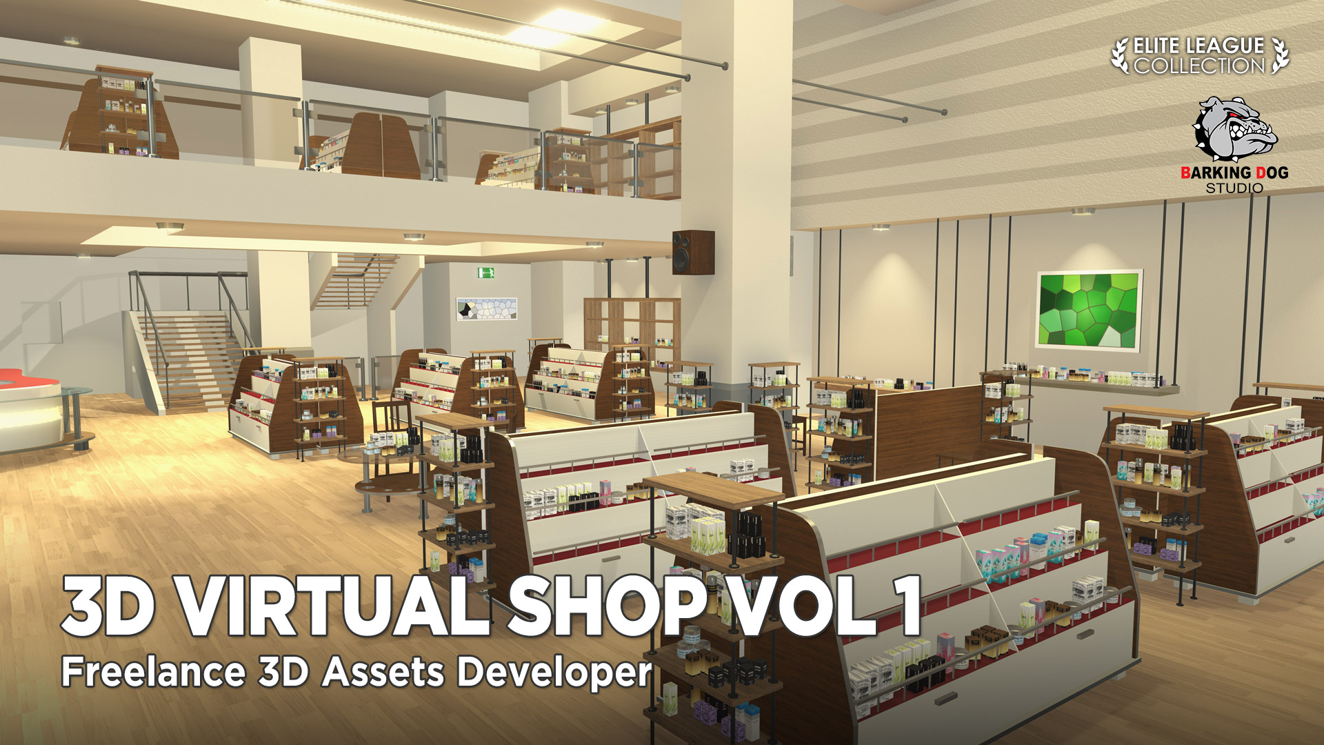 3D Virtual Shop Vol.1 - iClone/Stage - Reallusion Content Store