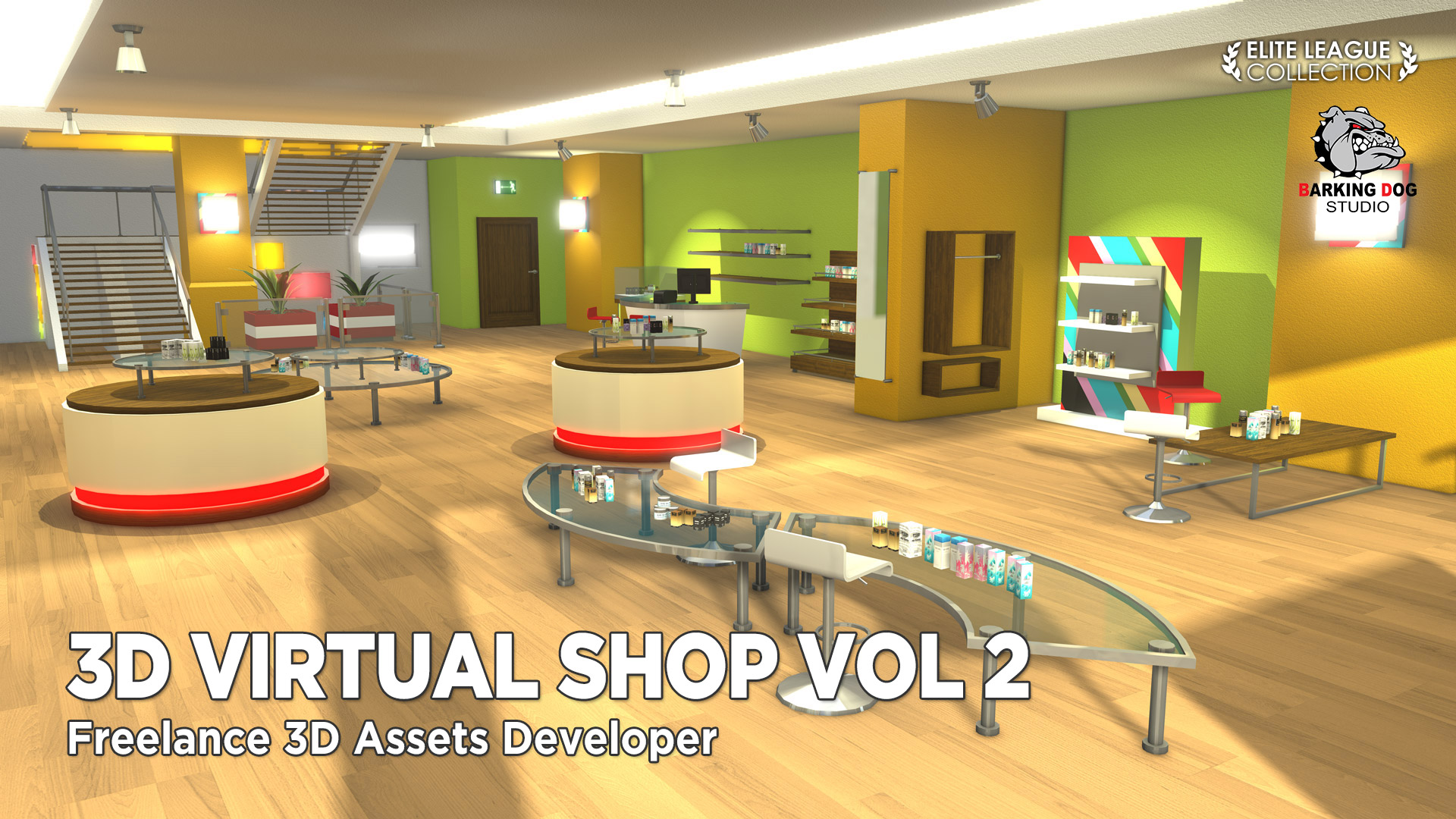 3D Virtual Shop Vol.2 - iClone/Stage - Reallusion Content Store