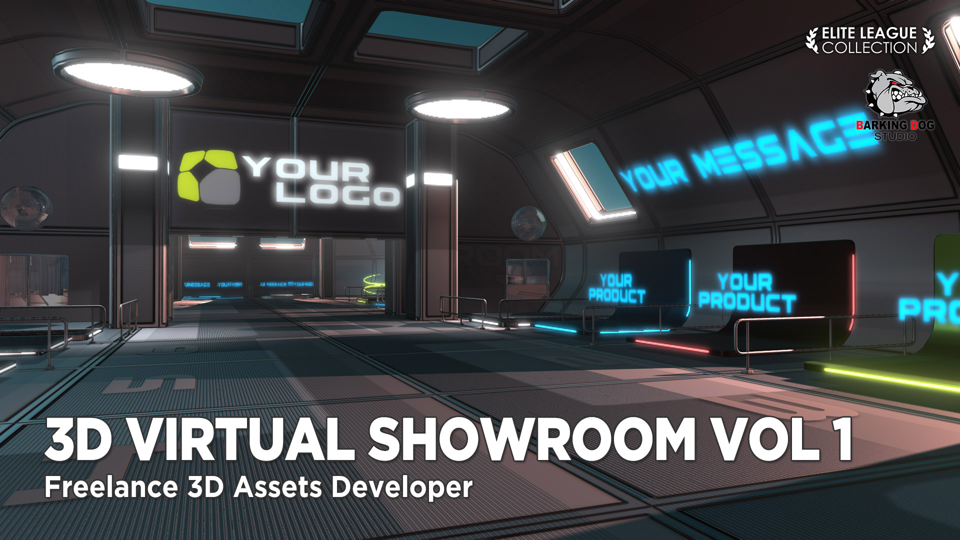 3D Virtual Showroom Vol.1 - iClone/Stage - Reallusion Content Store