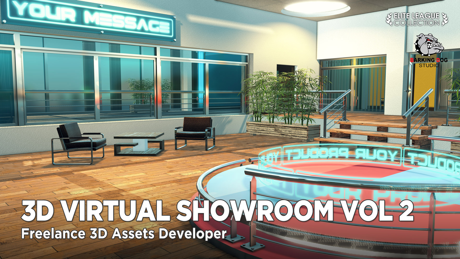 3D Virtual Showroom Vol.2 - iClone/Stage - Reallusion Content Store