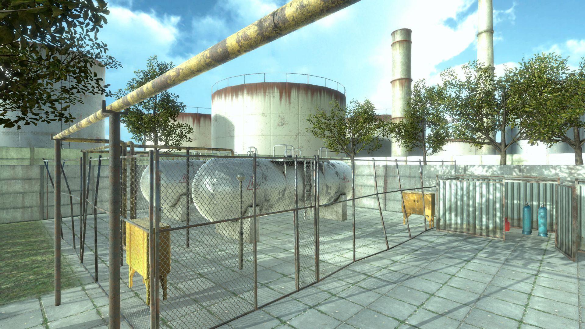 Abandoned Industrial District PBR - iClone/Stage - Reallusion Content Store