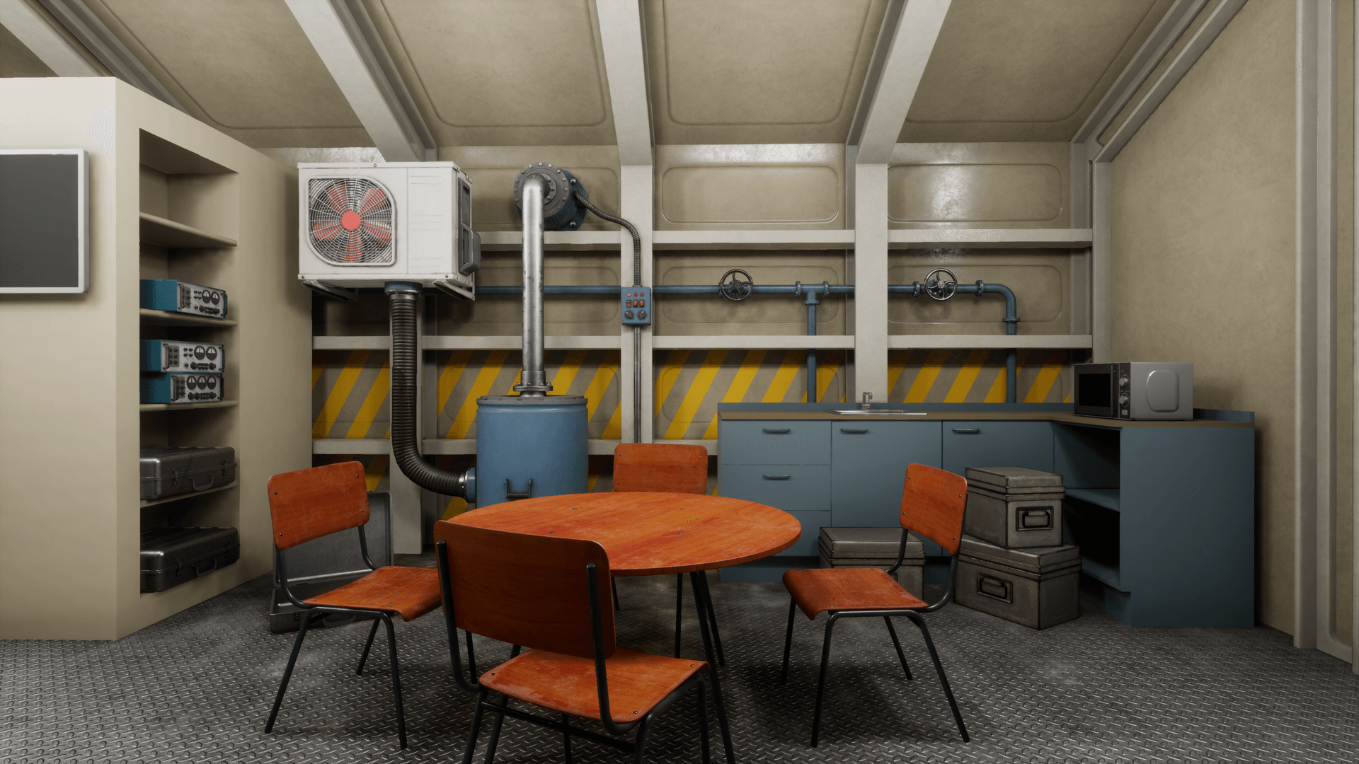 HQ Nuclear Bomb Shelter - iClone/Stage - Reallusion Content Store