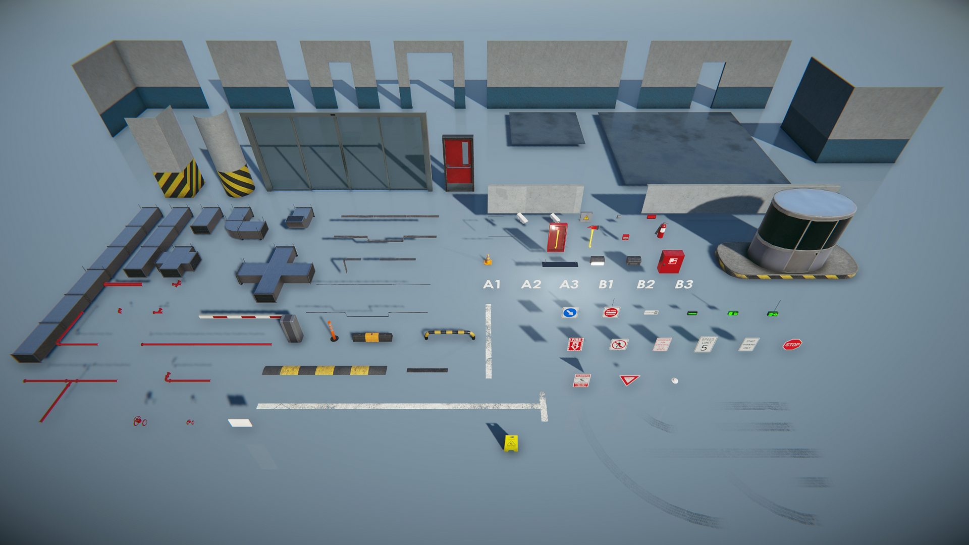 Modular Parking Garage - iClone/Stage - Reallusion Content Store