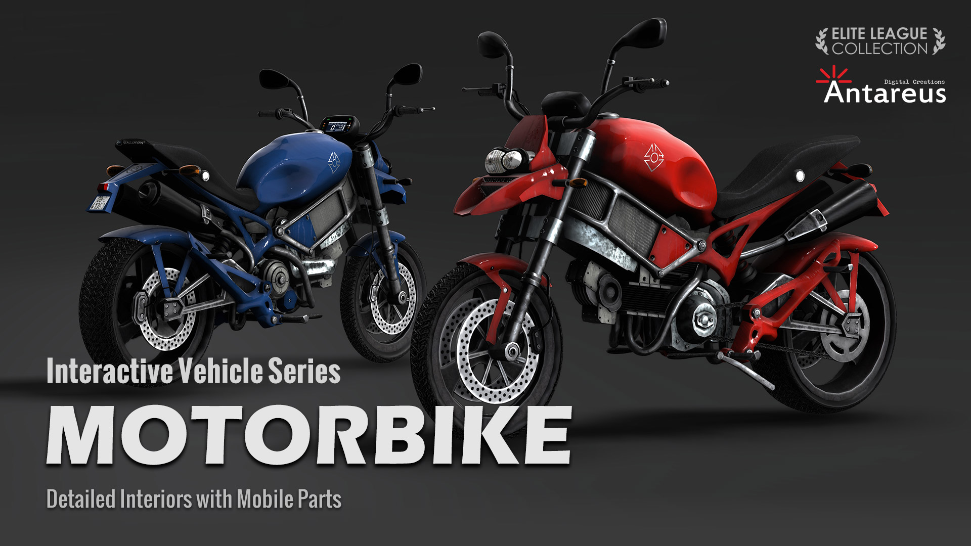 Interactive Vehicles Series - Motorbike - iClone/Stage - Reallusion ...