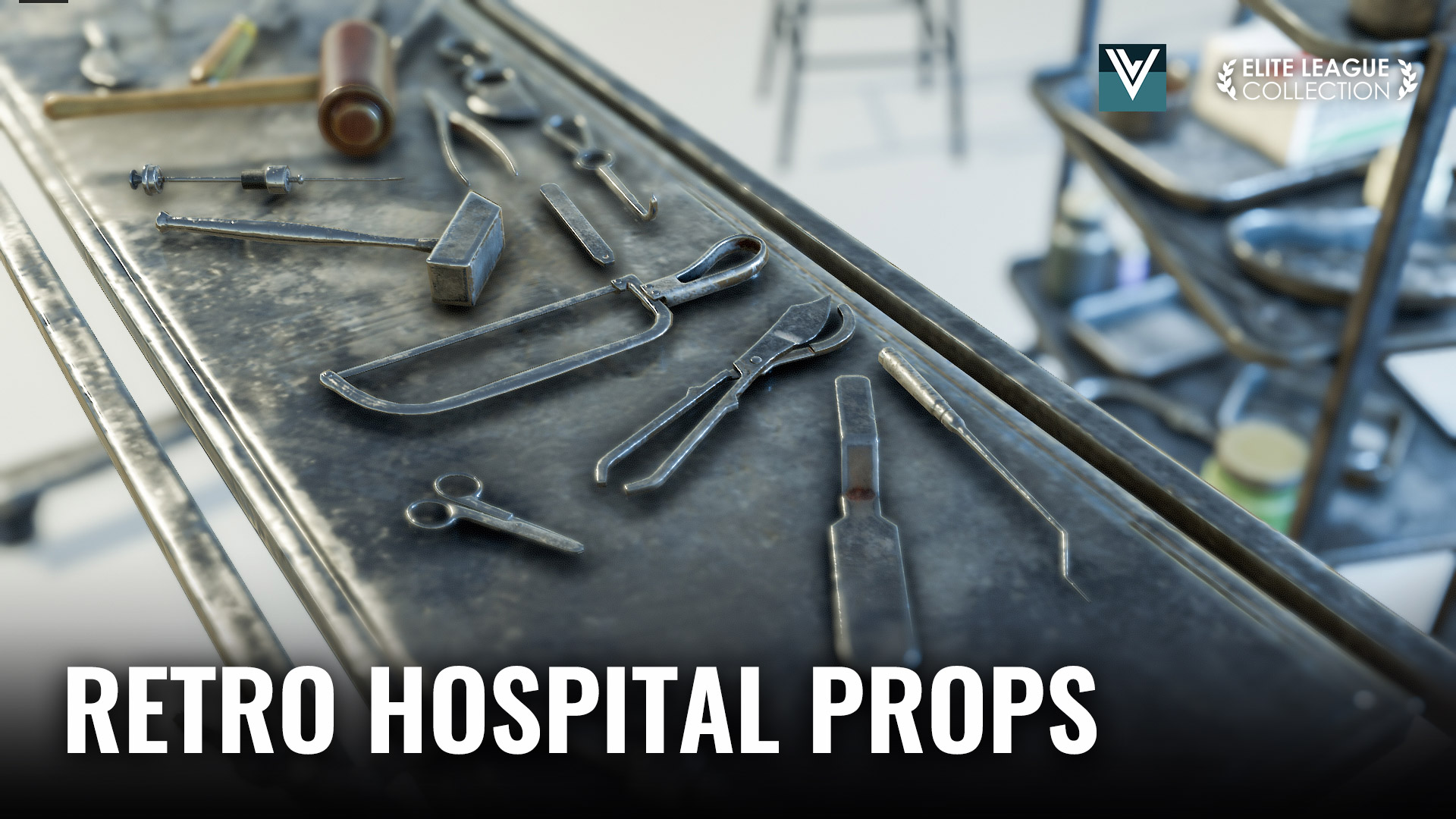 Old Surgery Props - iClone/Stage - Reallusion Content Store