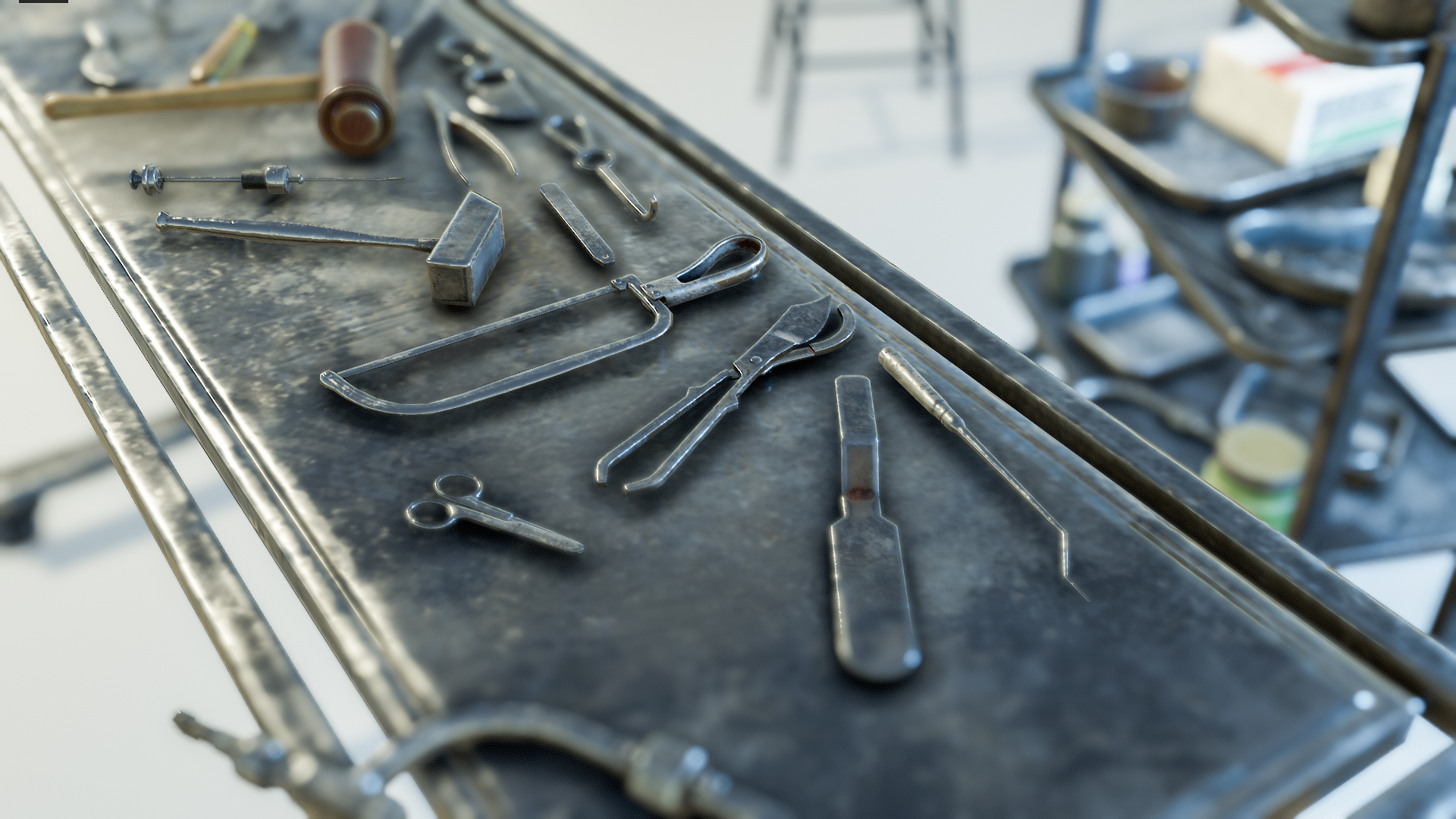 Old Surgery Props - iClone/Stage - Reallusion Content Store