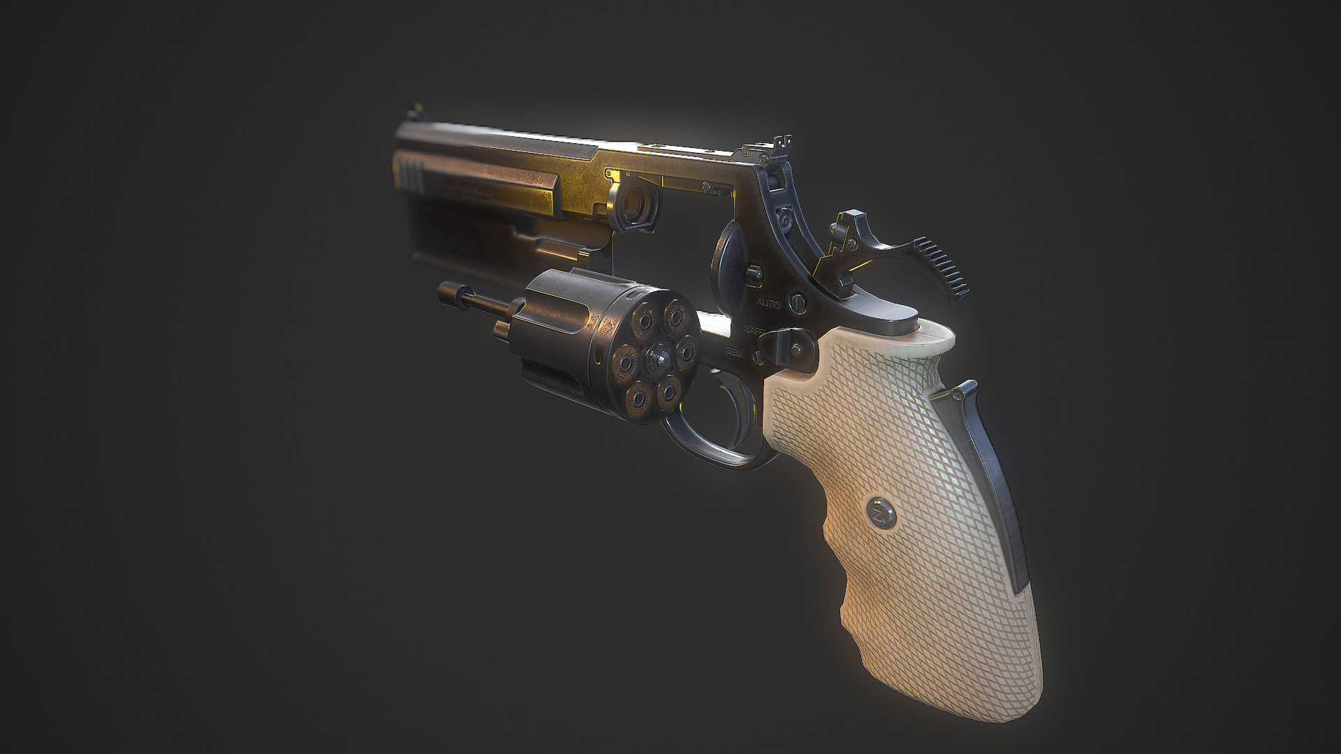 Automatic Revolver - iClone/Stage - Reallusion Content Store