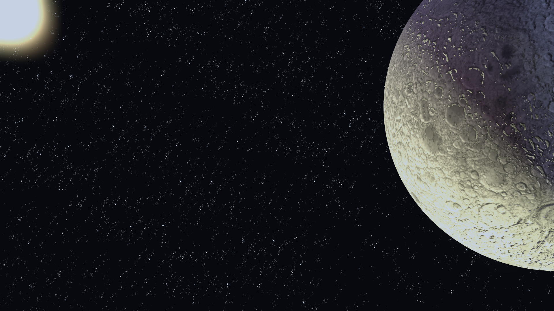 Moon (PBR) - iClone/Stage - Reallusion Content Store