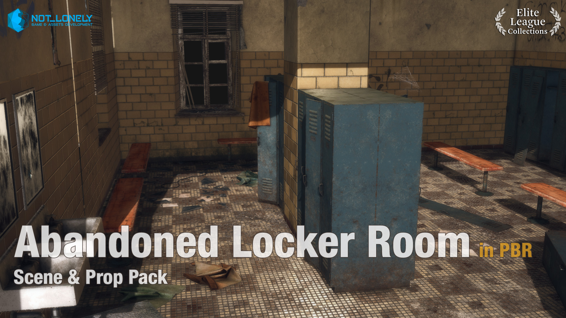 Abandoned Locker Room - iClone/Stage - Reallusion Content Store