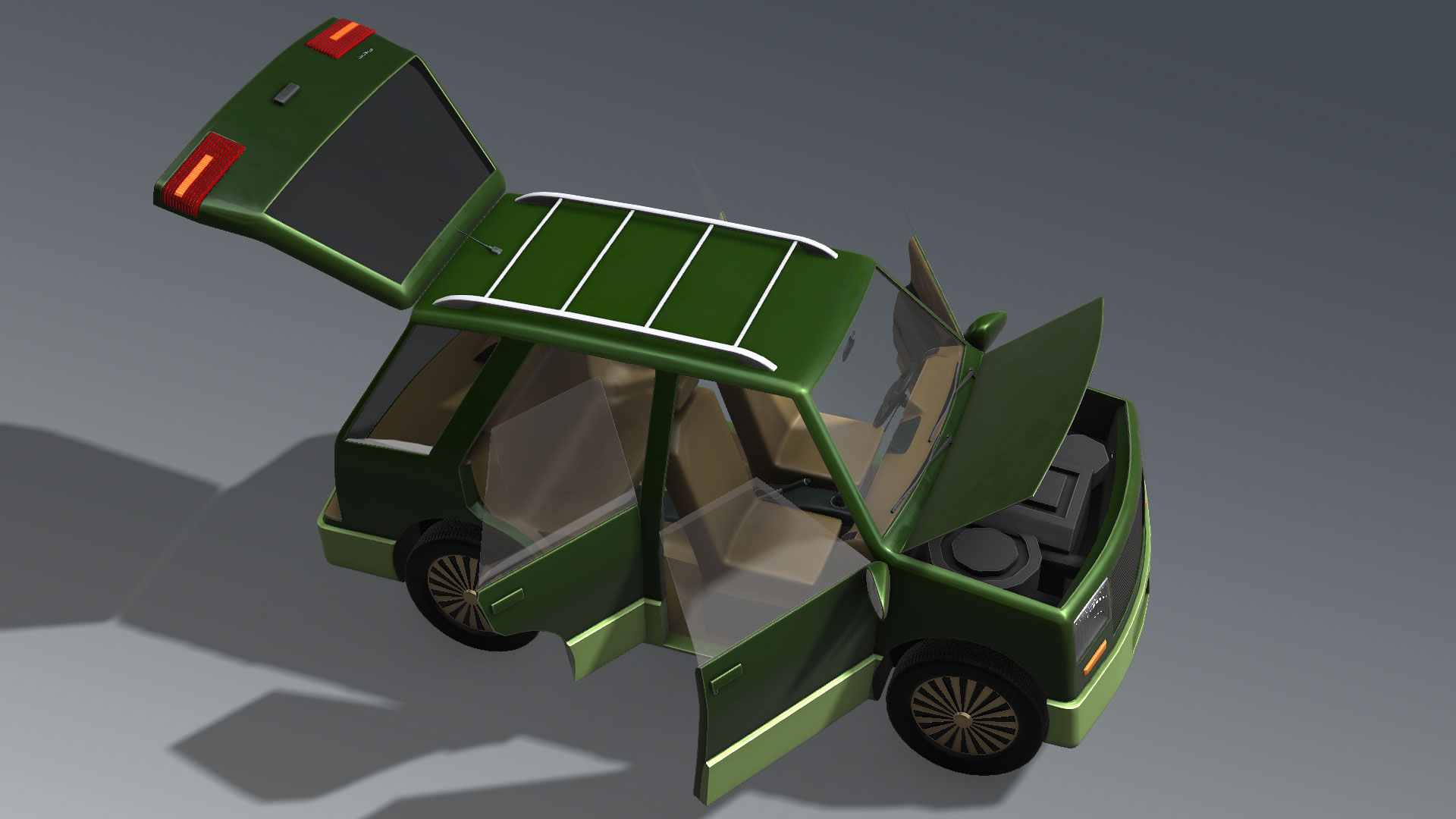 Car'Toons : Basic Car Wagon - iClone/Stage - Reallusion Content Store