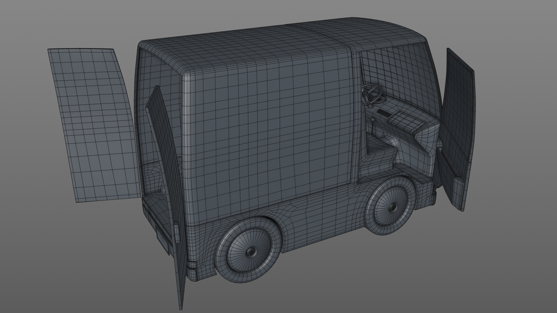 Car'Toons : Van - iClone/Stage - Reallusion Content Store