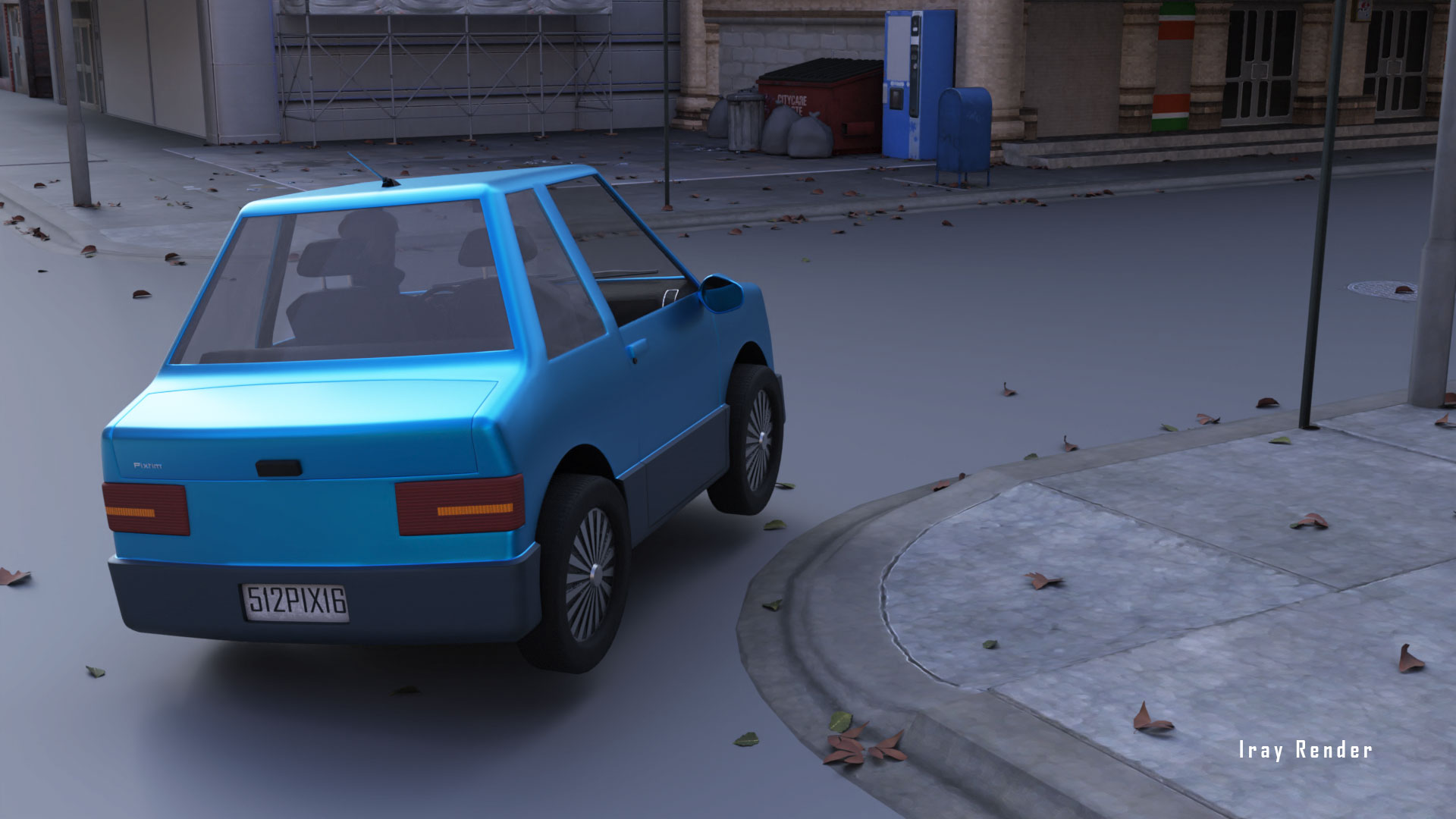 Car'Toons : Basic Car 2 doors - iClone/Stage - Reallusion Content Store