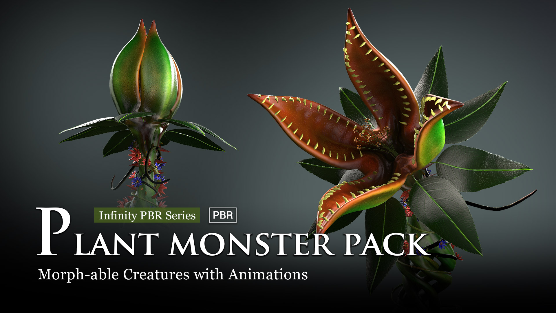 Plant Monster Pack - iClone/Stage - Reallusion Content Store