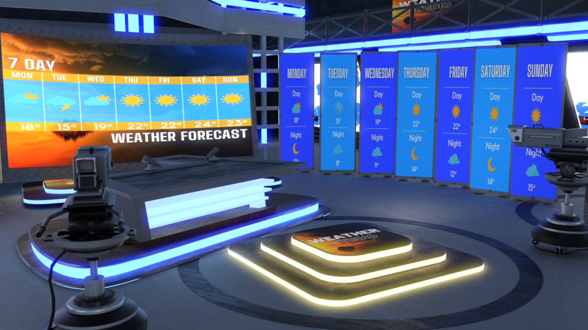 Weather Studio - iClone/Scenes & Props - Reallusion Content Store