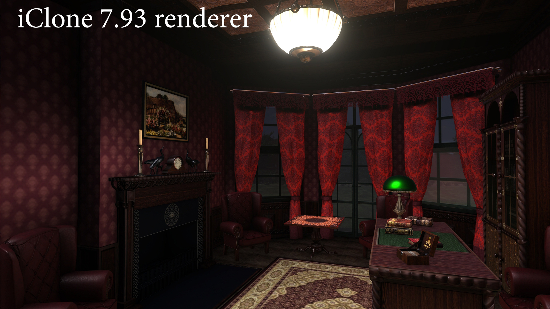 v_work_room - iClone/Scenes & Props - Reallusion Content Store