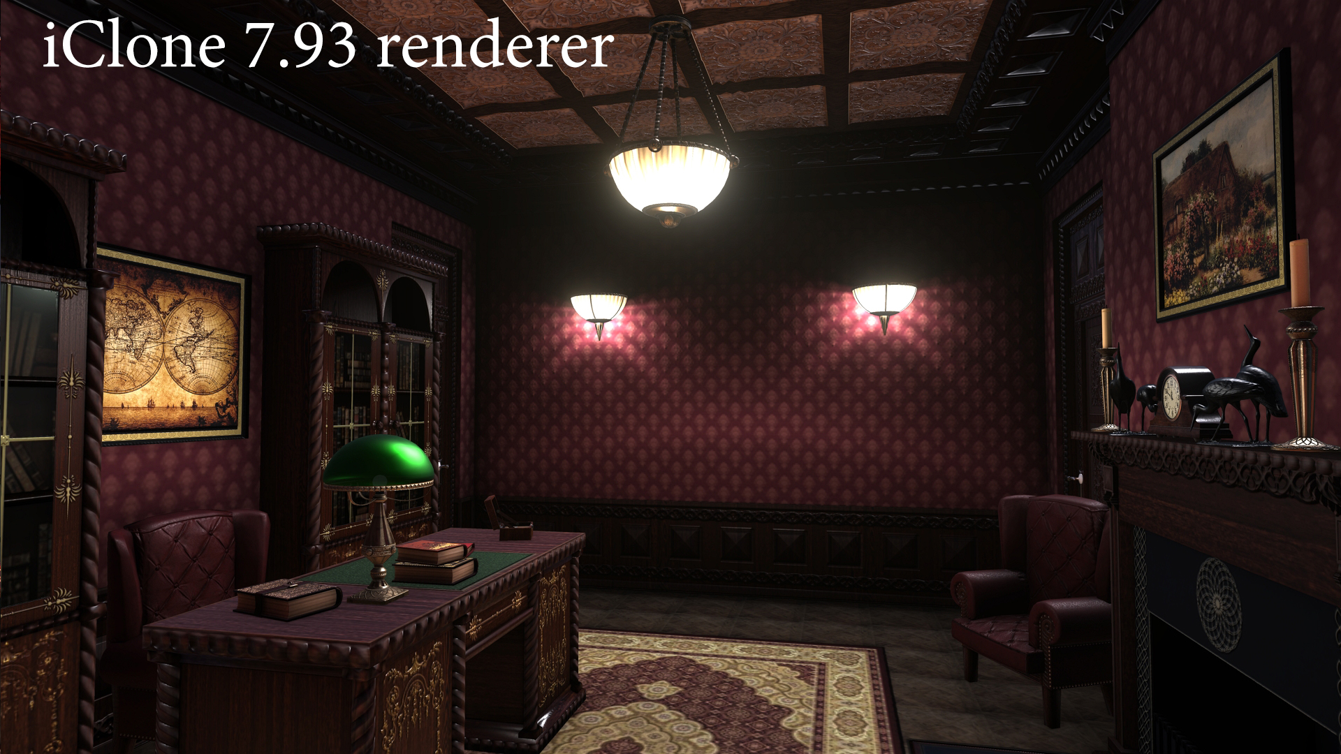 v_work_room - iClone/Scenes & Props - Reallusion Content Store