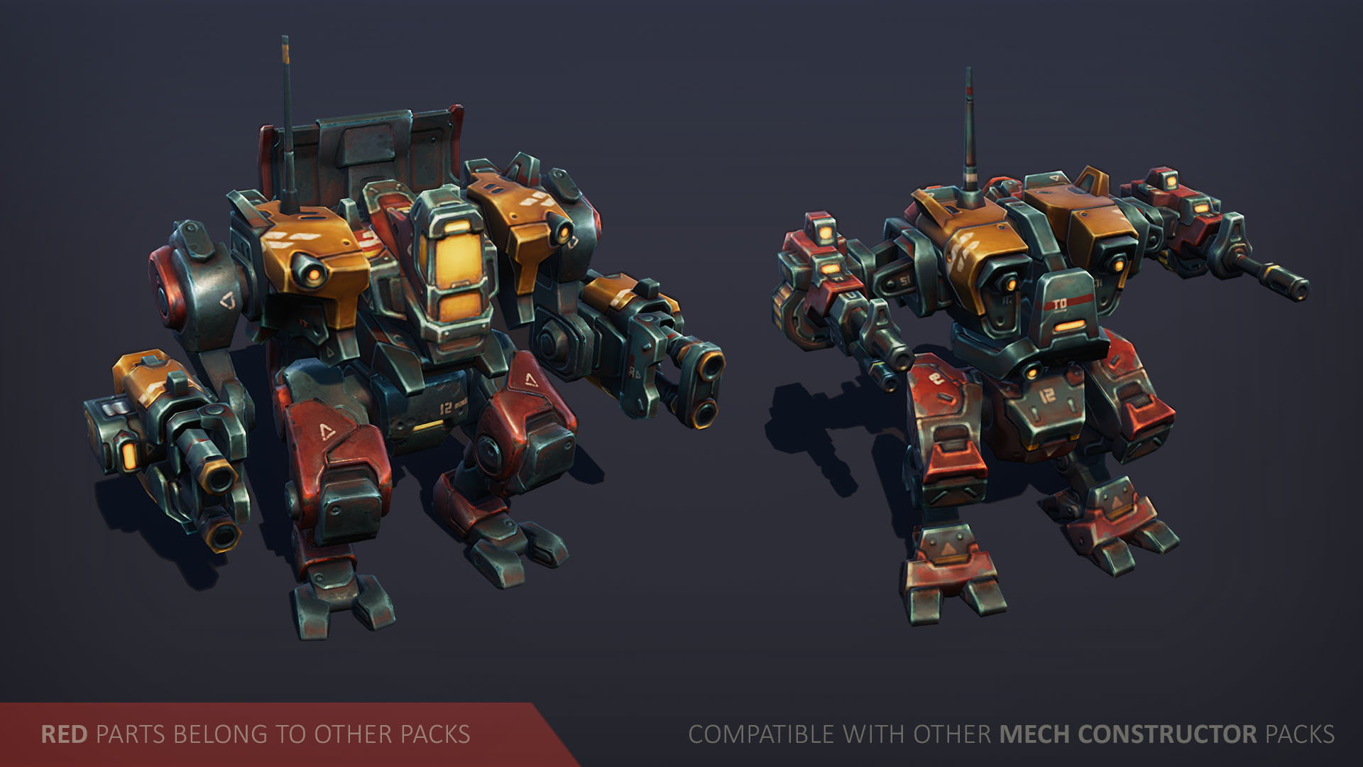 Mech Constructor: Spiders and Tanks - iClone/Actor - Reallusion Content Store