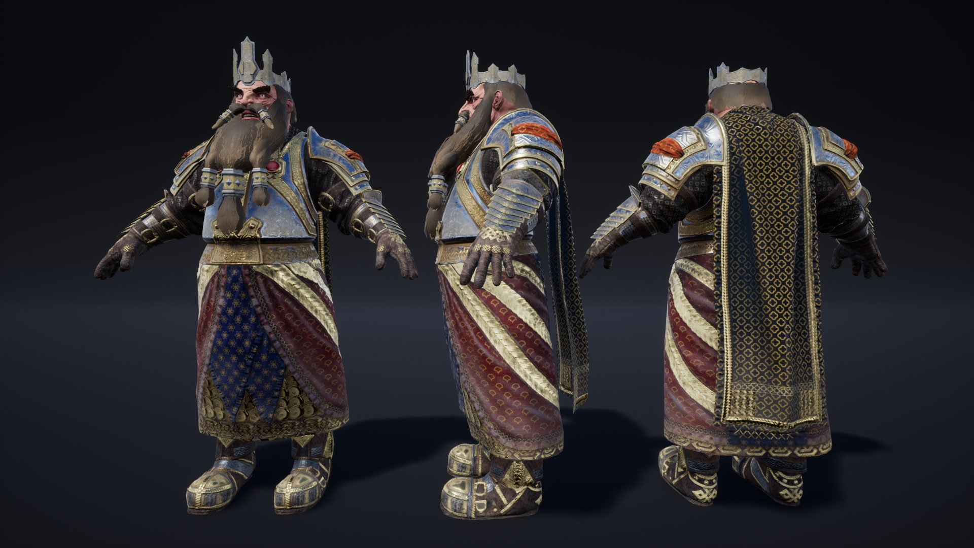 Dwarf King - iClone/Actor - Reallusion Content Store