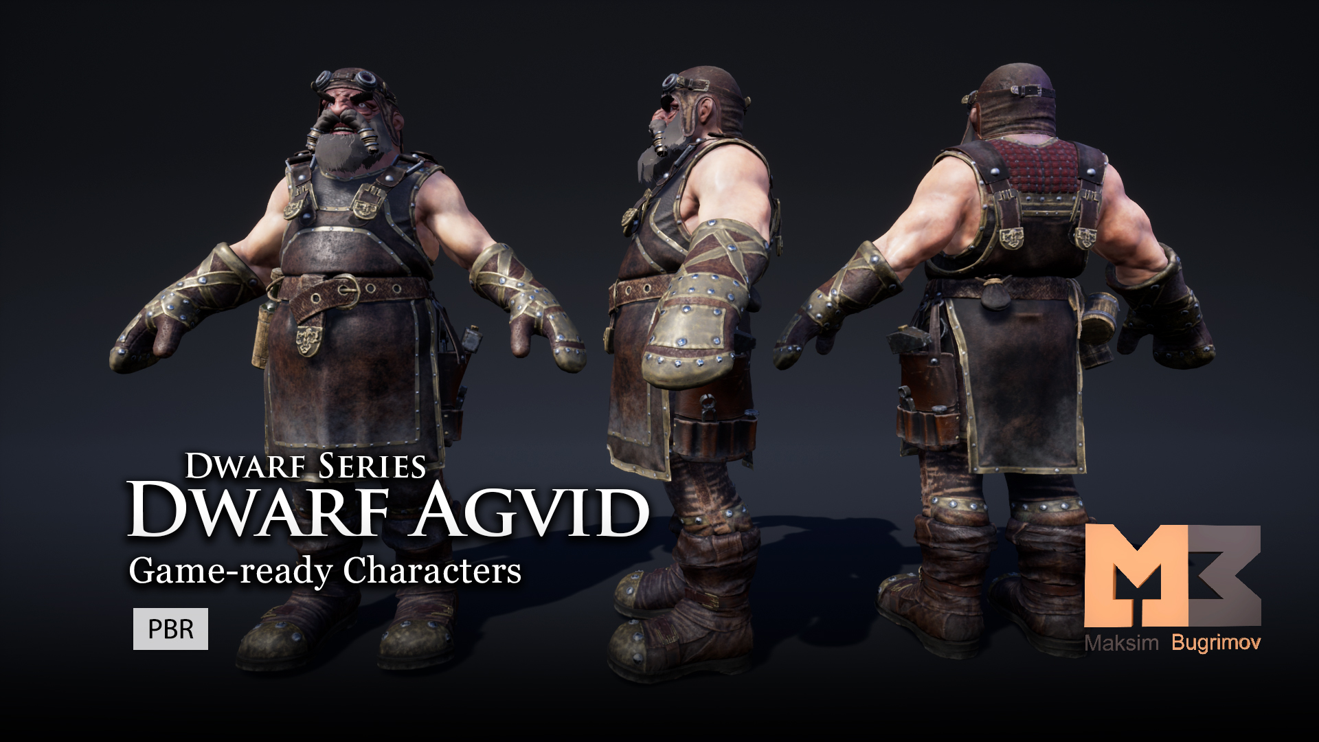 Dwarf Agvid - iClone/Actor - Reallusion Content Store
