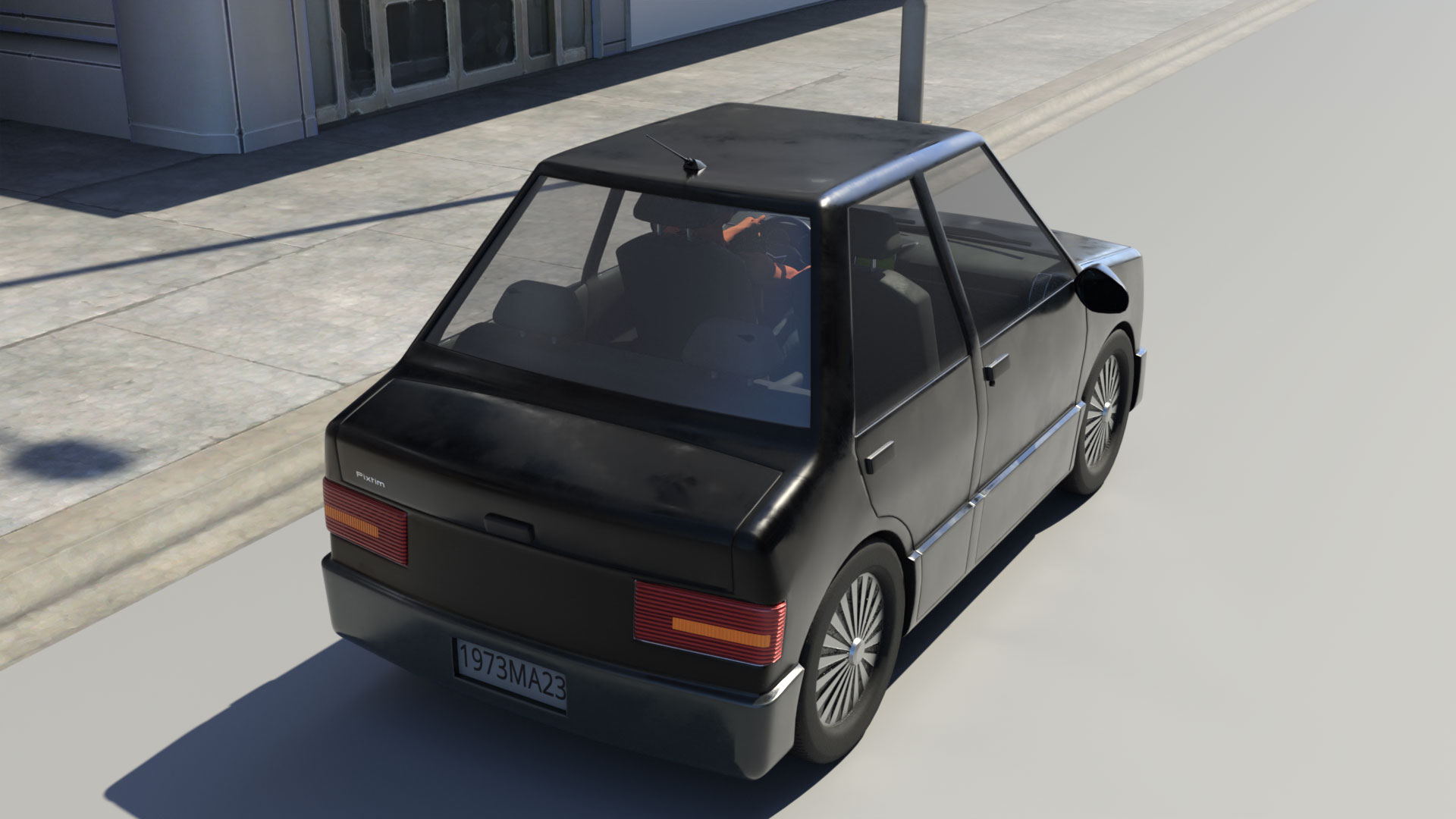 Car'Toons : Basic Car 4 doors - iClone/Stage - Reallusion Content Store
