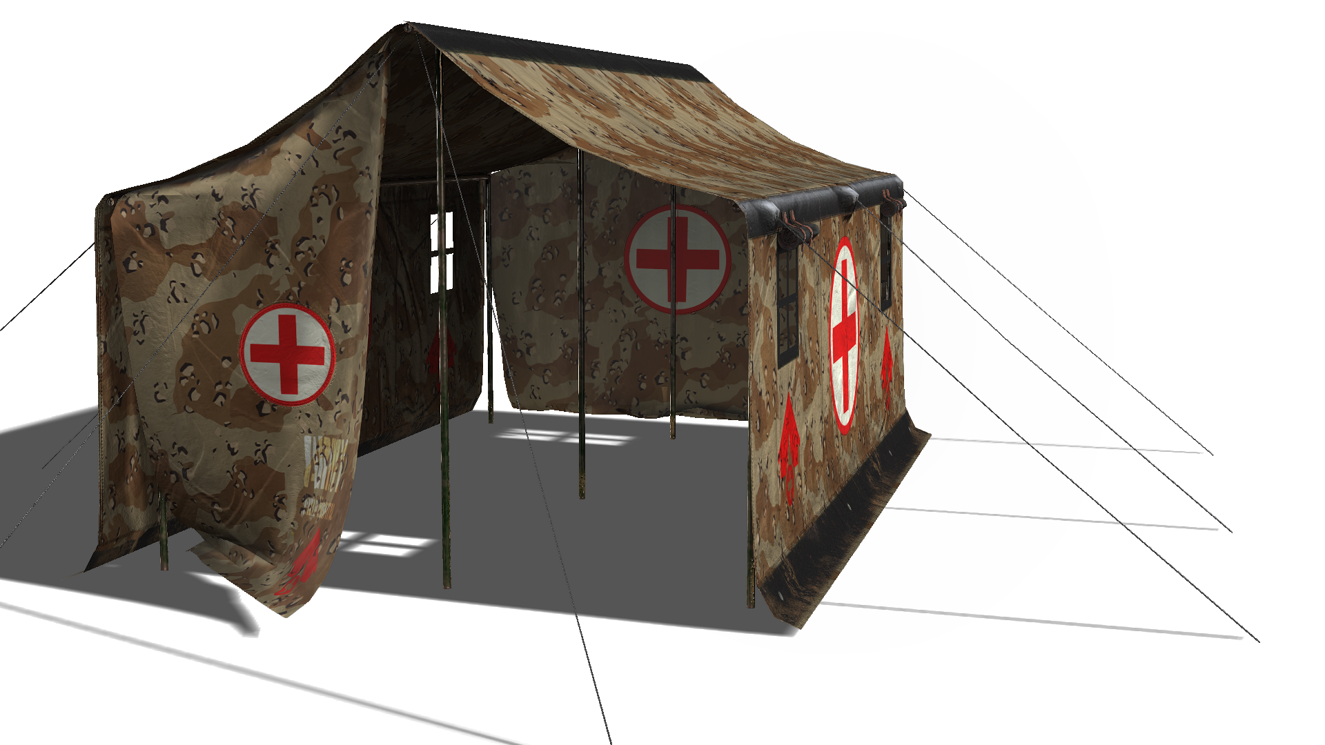 Army Field Hospital - iClone/Stage - Reallusion Content Store