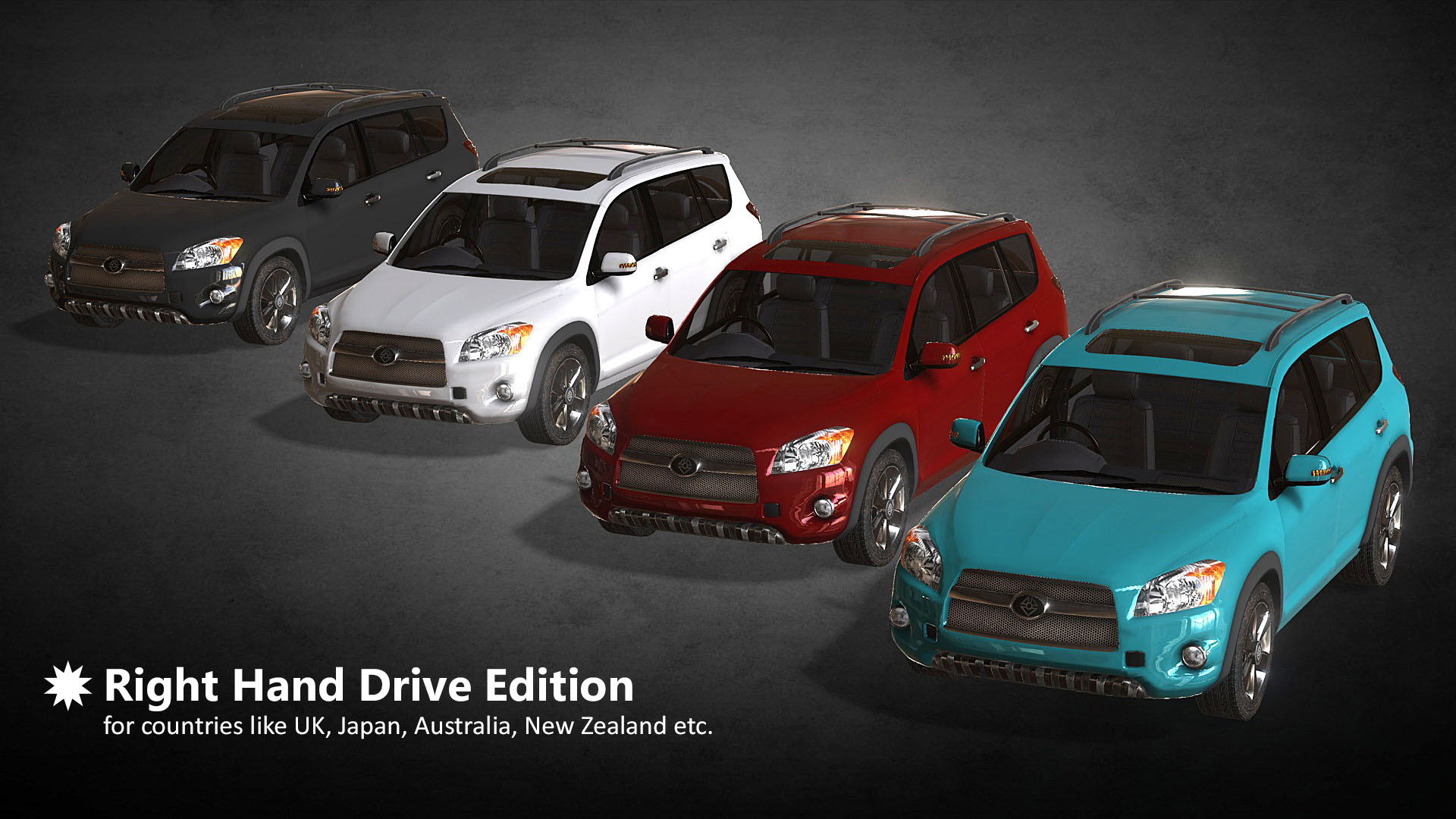 SUV - RHD - Interactive Vehicles & Cars Series - Right Hand Drive ...