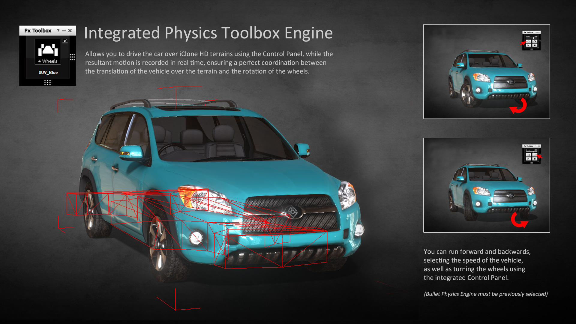 SUV - RHD - Interactive Vehicles & Cars Series - Right Hand Drive Edition - iClone/Scenes ...
