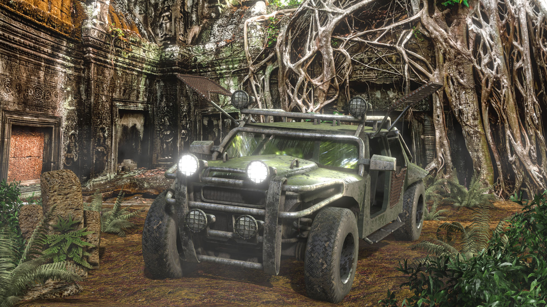 Adventure 4WD - RHD - Interactive Vehicles & Cars Series - Right Hand Drive Edition - iClone ...