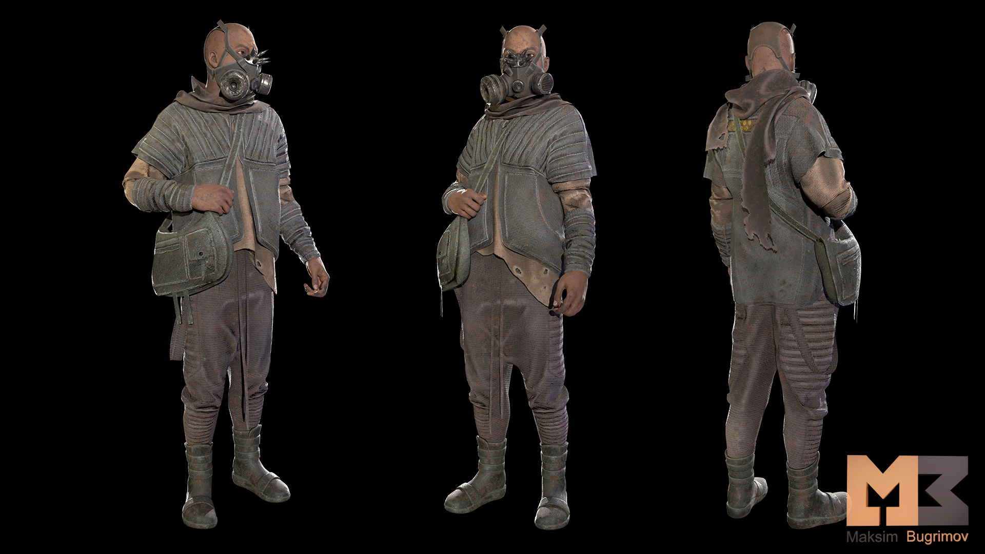 NPC_Postapocalypse - iClone/Actor - Reallusion Content Store