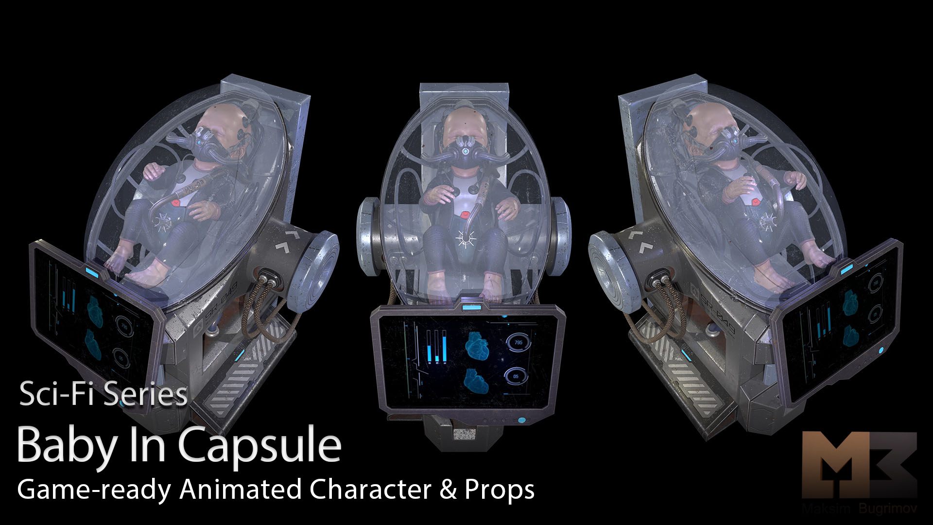 Baby In Capsule - iClone/Actor - Reallusion Content Store