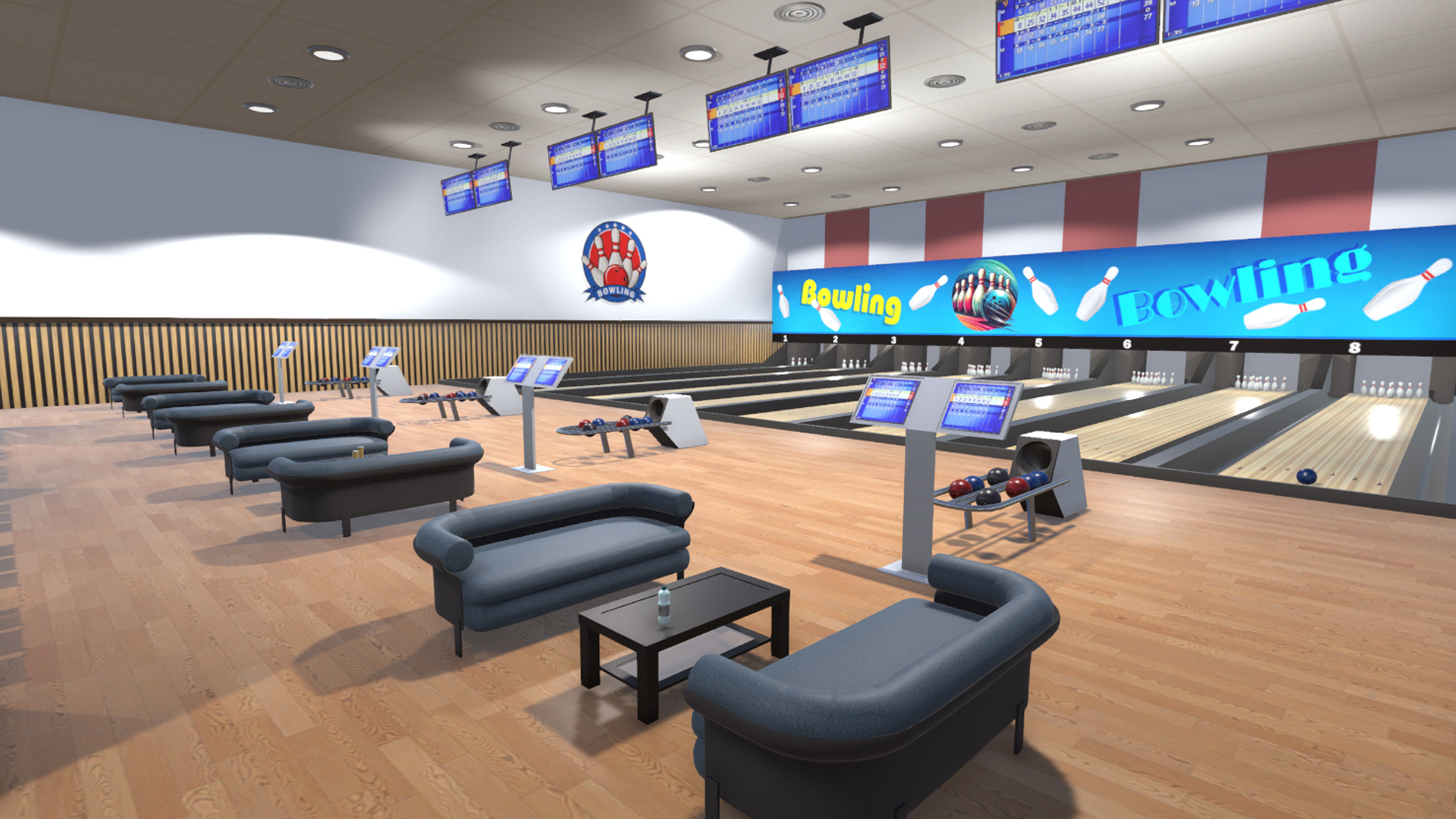 Bowling Alley - iClone/Scenes & Props - Reallusion Content Store