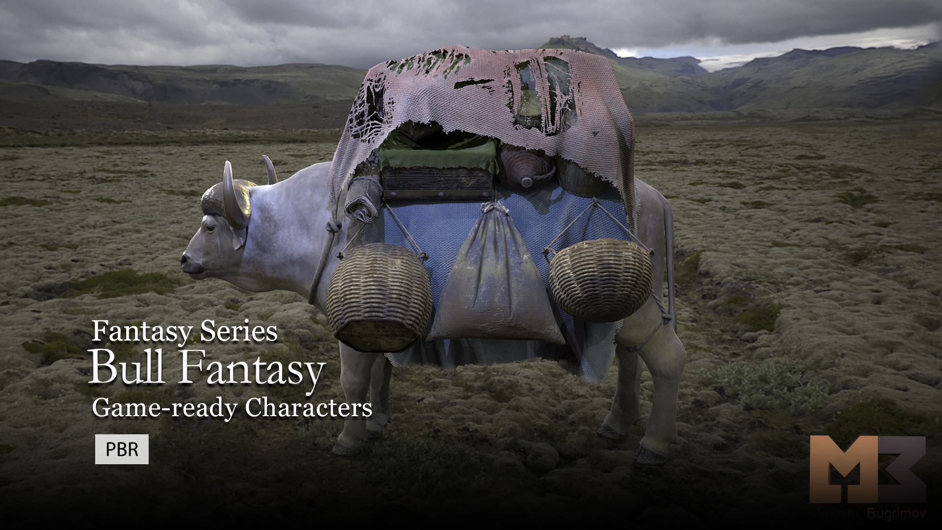 Bull_Fantasy - iClone/Scenes & Props - Reallusion Content Store