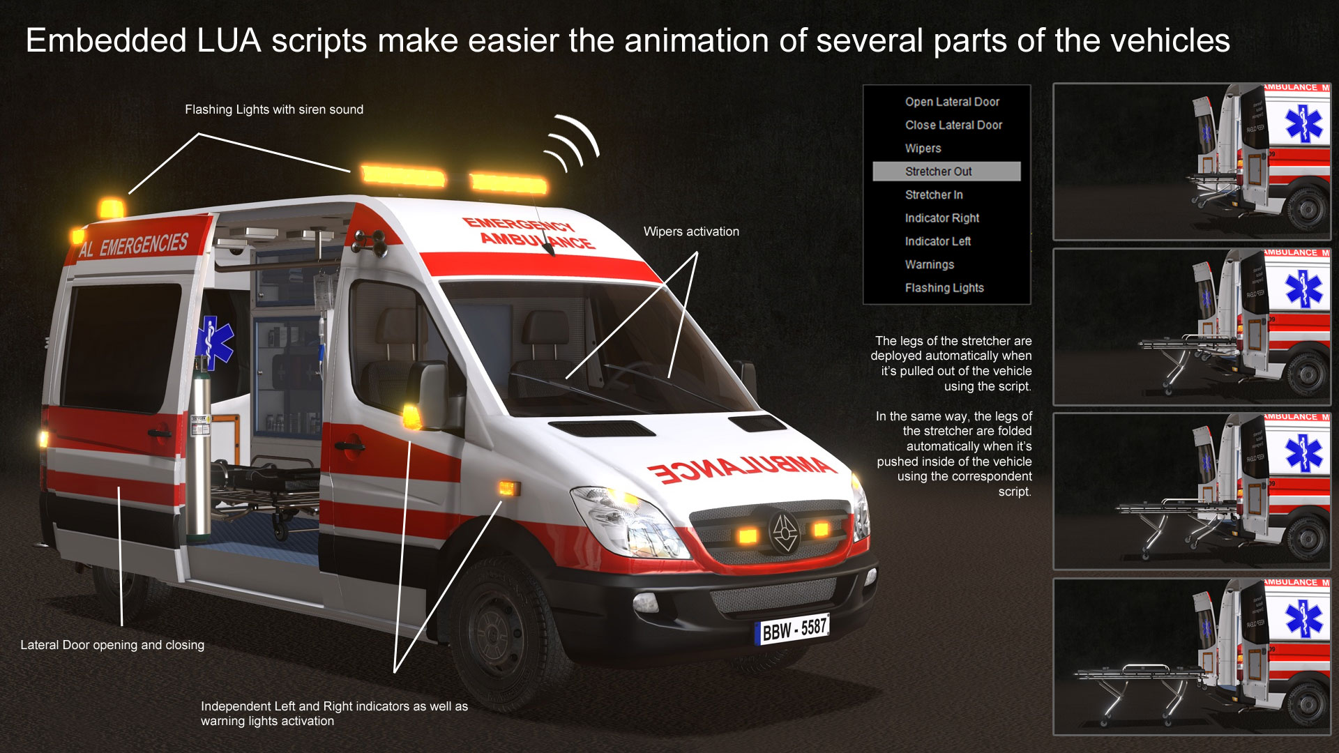 Fully Equipped Ambulances - Paramedic Teams - iClone/Combo (Single PID ...
