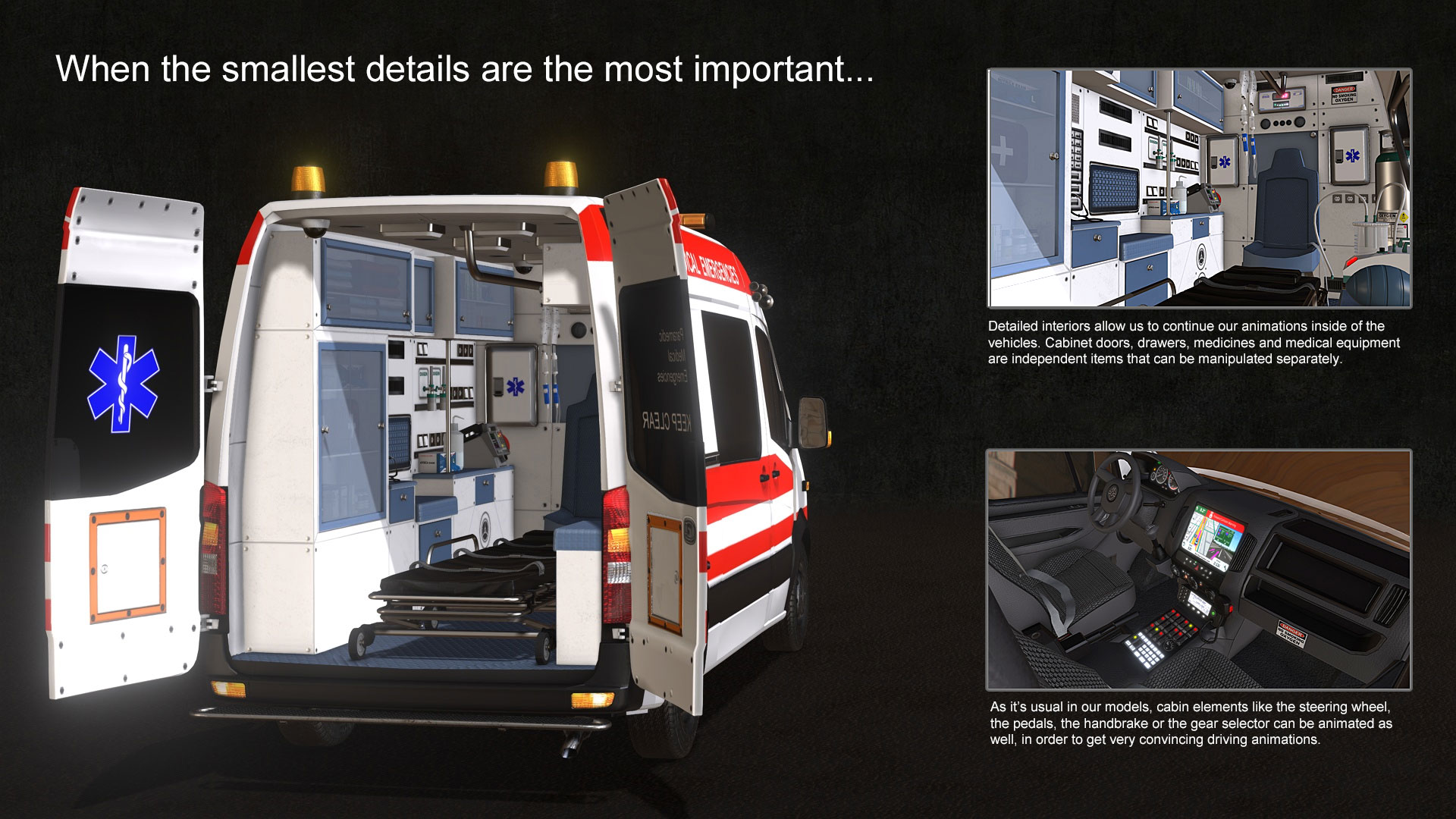 Fully Equipped Ambulances - Paramedic Teams - iClone/Combo (Single PID ...