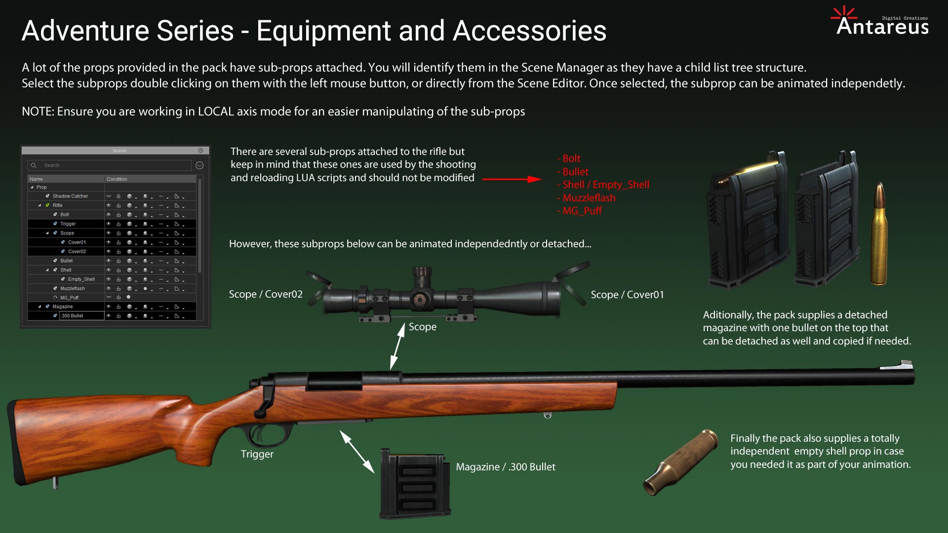 Adventure Series - Equipment and Accessories - iClone/Actor ...