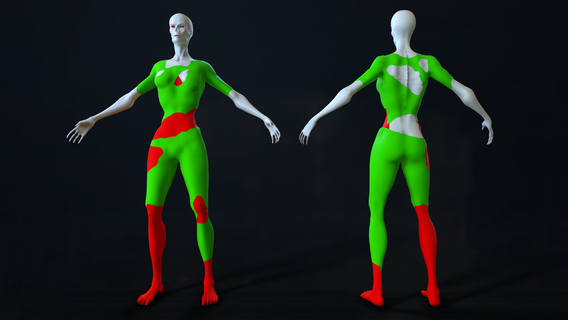 Zombie Woman - iClone/Actor - Reallusion Content Store