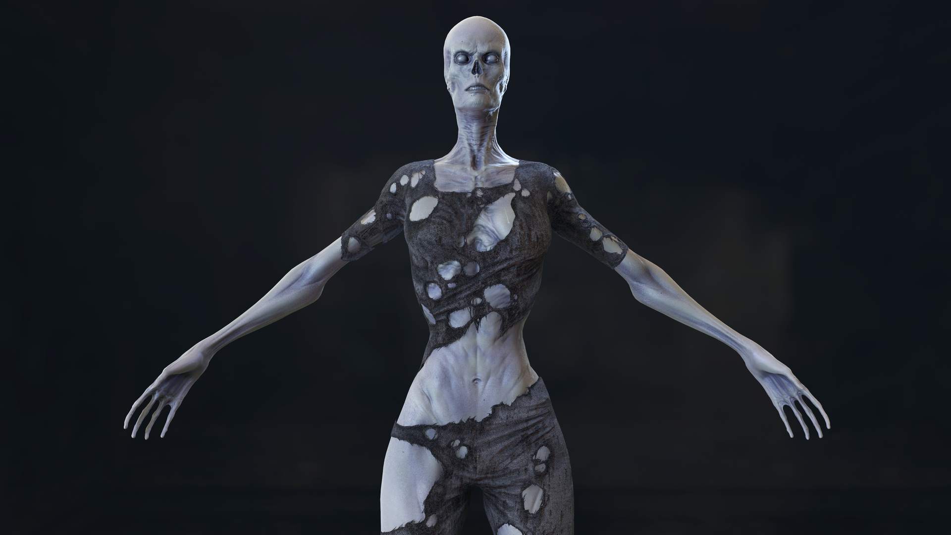 Zombie Woman - iClone/Actor - Reallusion Content Store