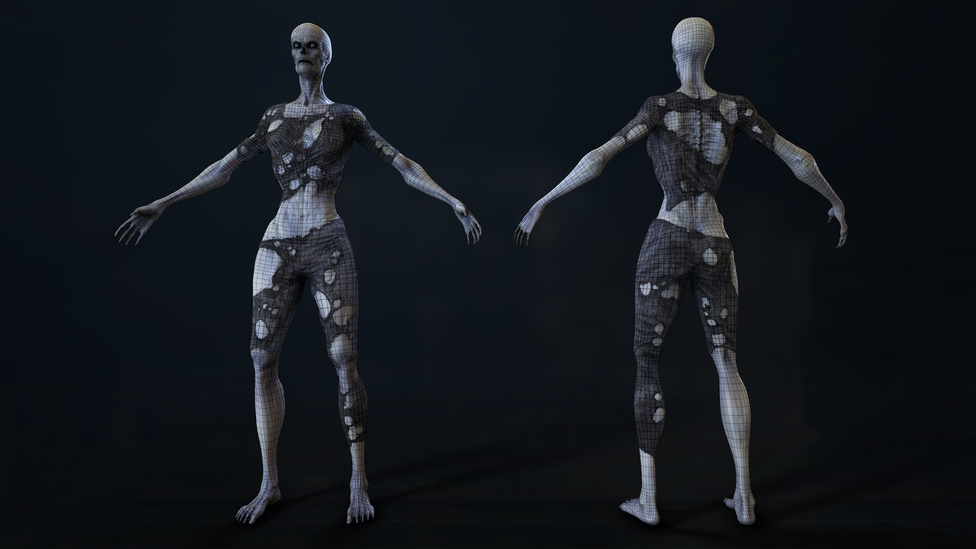Zombie Woman - iClone/Actor - Reallusion Content Store
