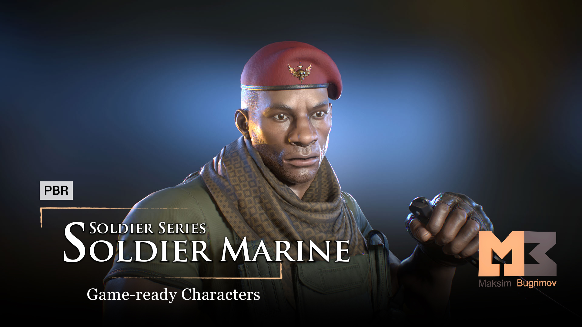 Soldier Marine - iClone/Actor - Reallusion Content Store