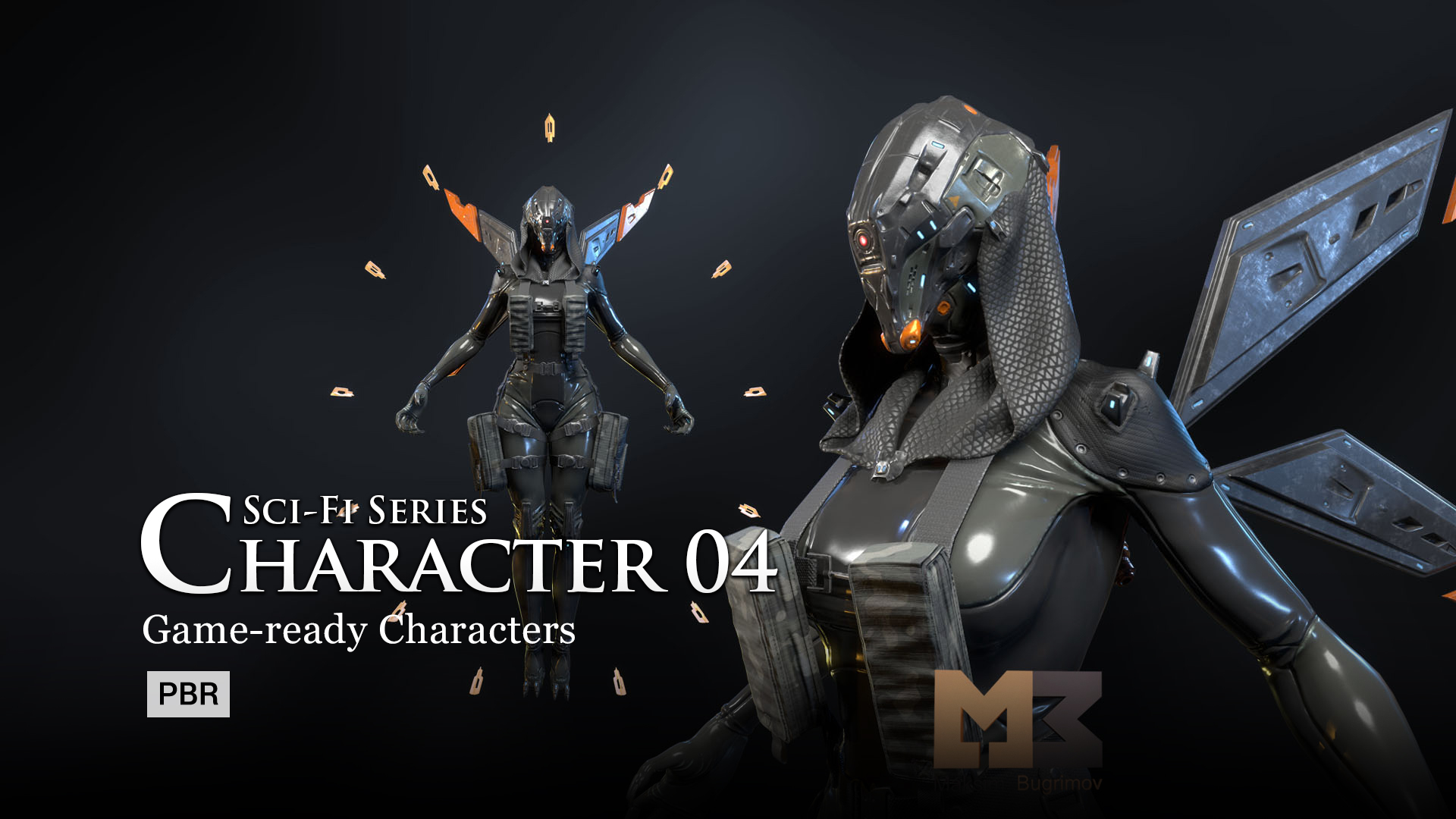 Sci-Fi Character 04 - iClone/Actor - Reallusion Content Store