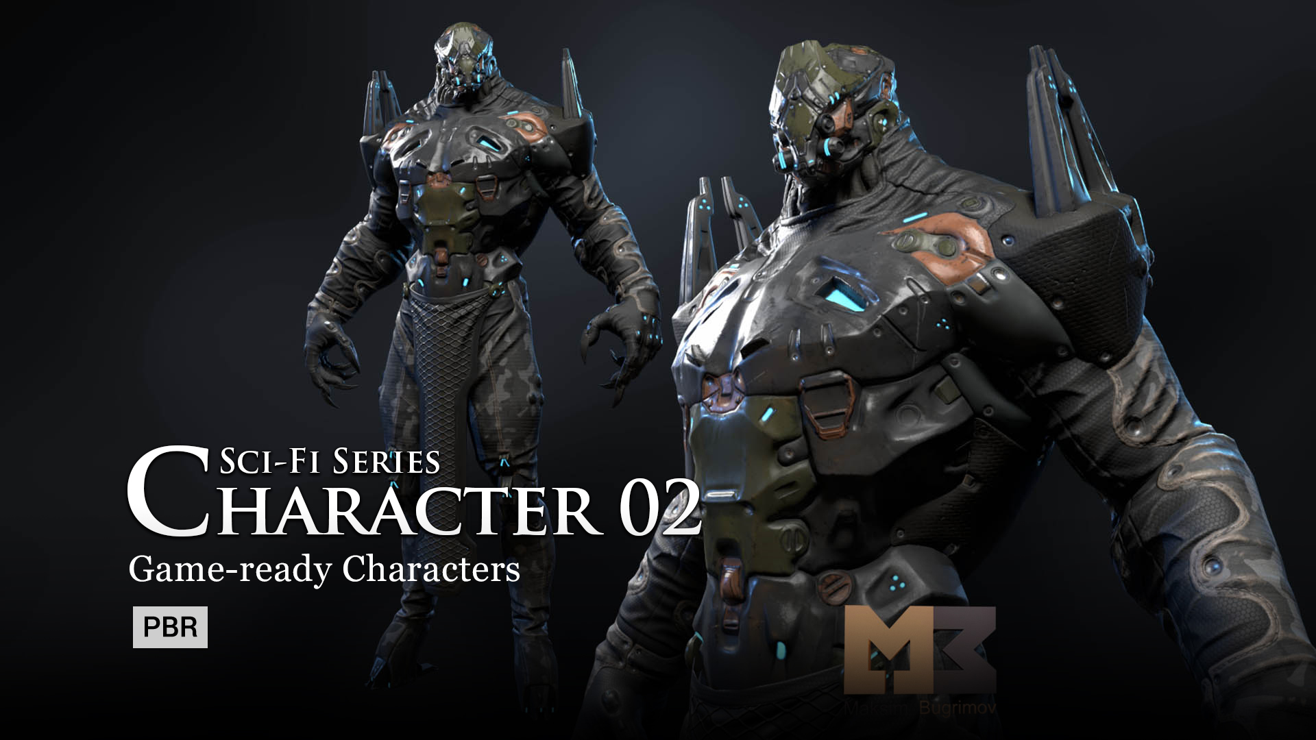 Sci-Fi Character 02 - iClone/Actor - Reallusion Content Store