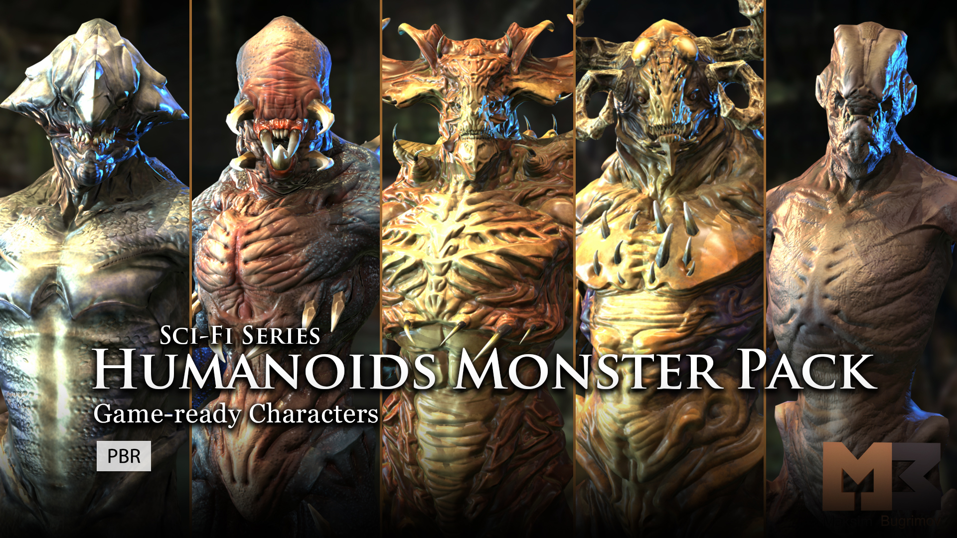 Humanoids Monsters Pack - iClone/Actor - Reallusion Content Store