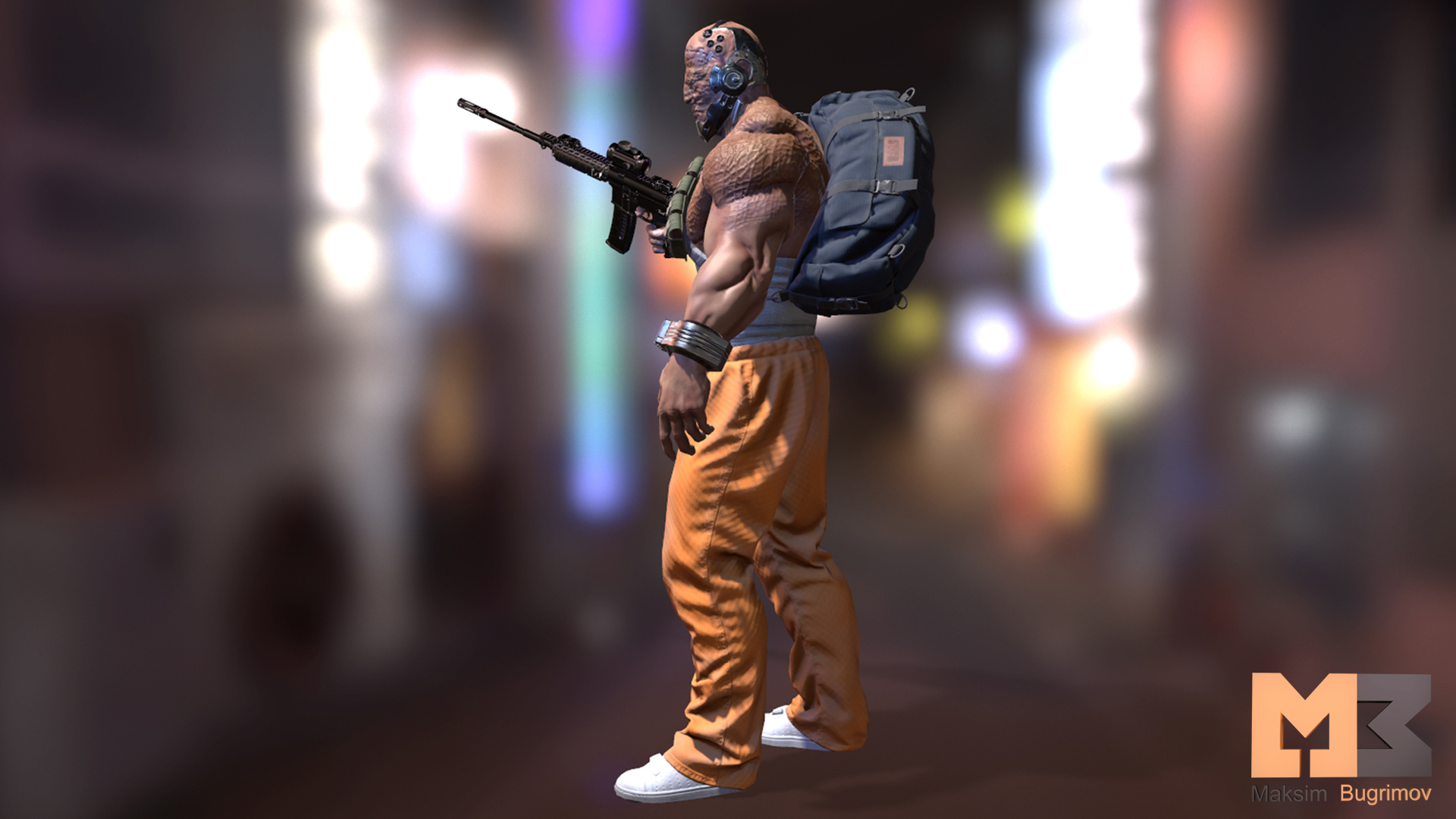 Cyber Prisoner - iClone/Actor - Reallusion Content Store